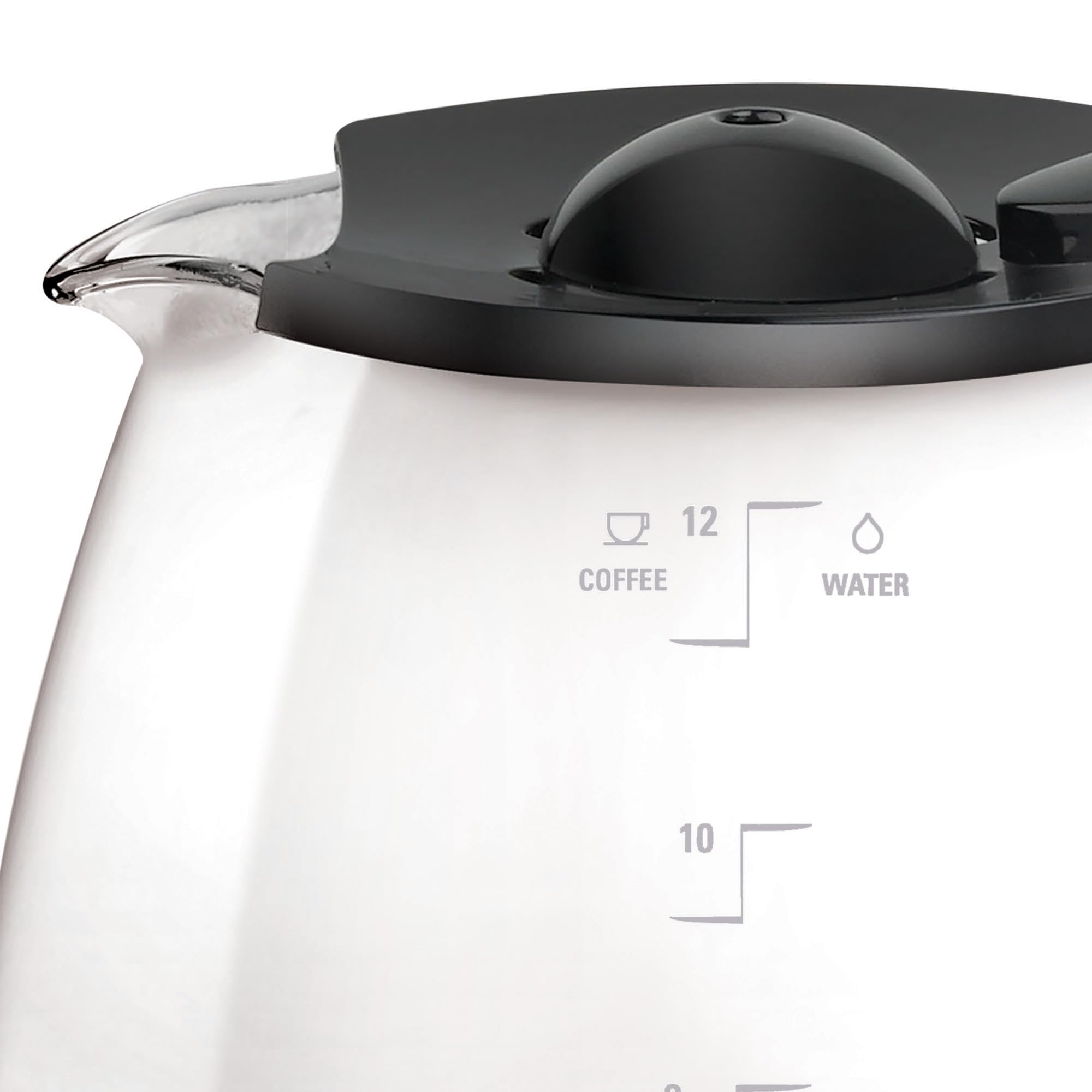 Black+Decker GC3000B TC1200B 12-Cup Replacement Carafe, Silver