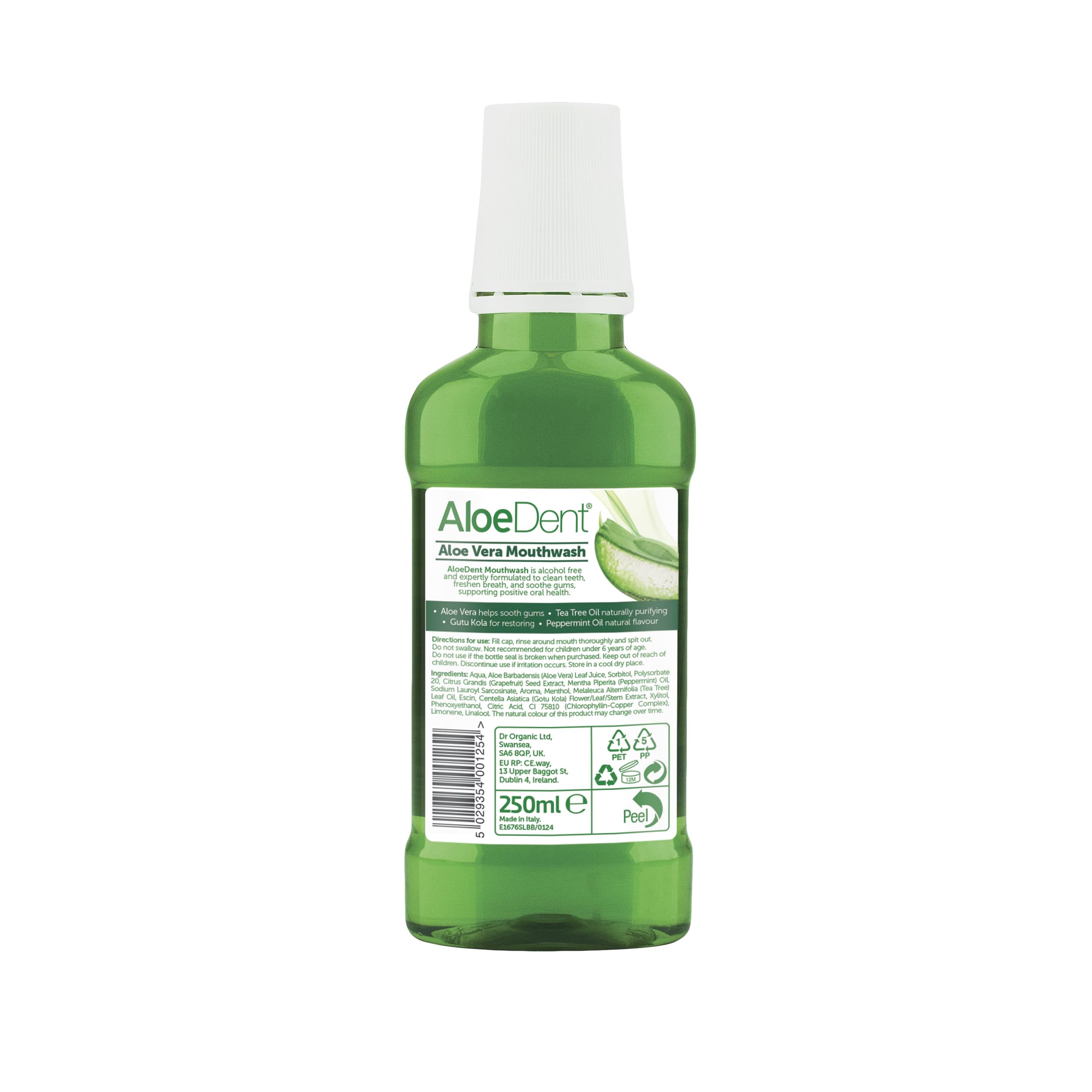 Aloe Dent Natural Mouthwash Aloe Vera 250ml
