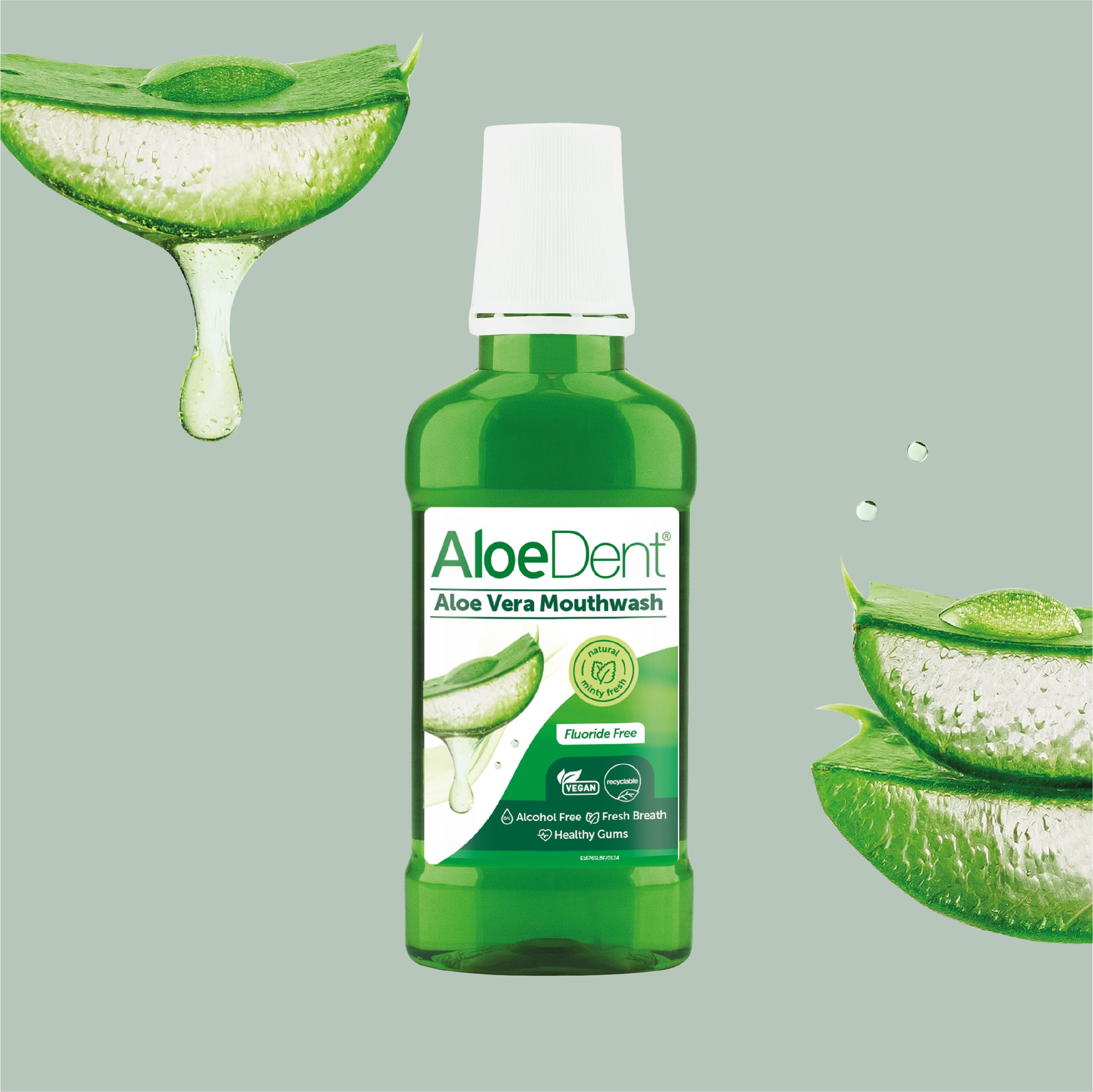 Aloe Dent Natural Mouthwash Aloe Vera 250ml