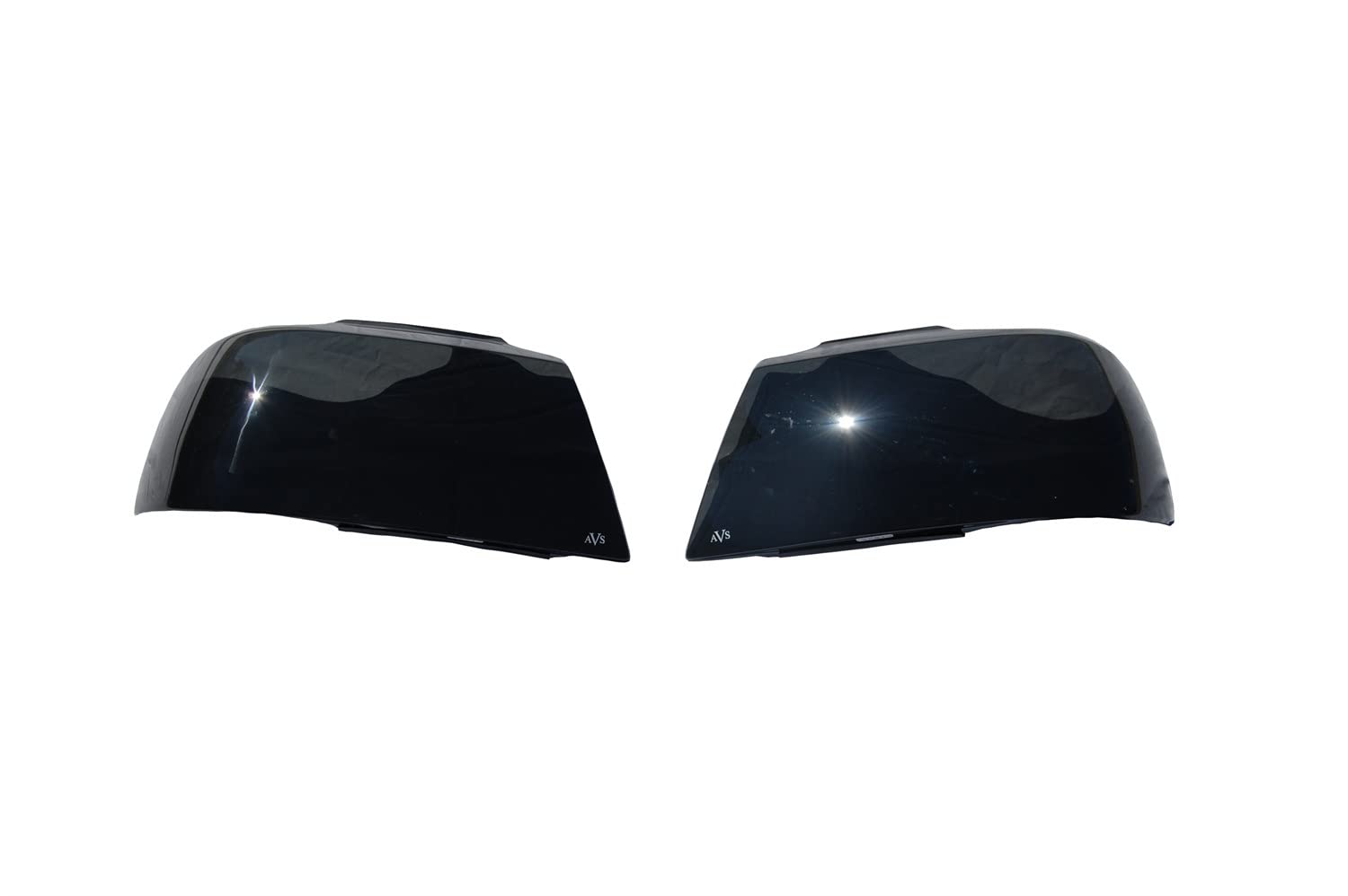 Auto Ventshade (AVS) 37502 Dark Smoke Headlight Covers for 1994-2001 Dodge Ram 1500, 1994-2002 Ram 2500 & 3500, Black