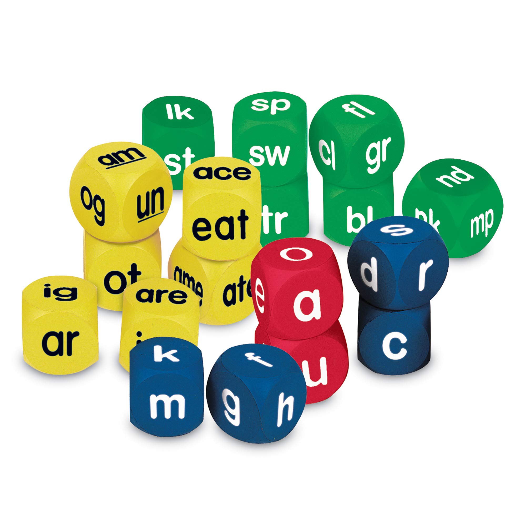 Learning Resources Phonics Cubes Class Set, Set of 18