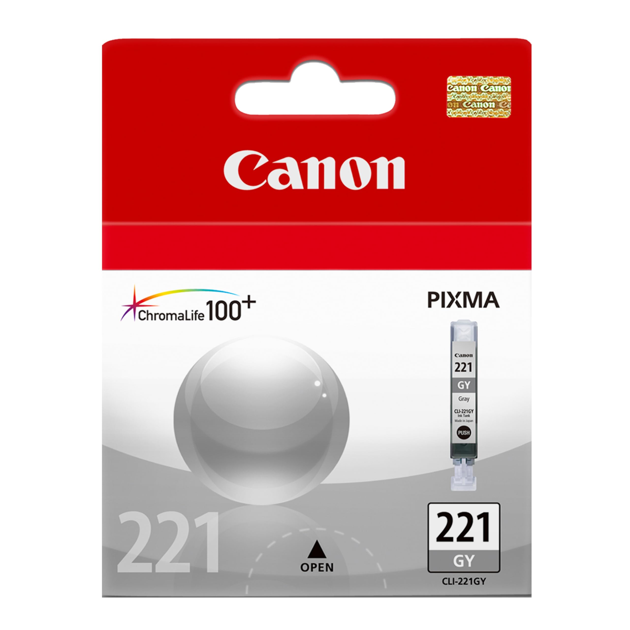 Canon CLI-221 Gray Ink Tank Compatible to MP980, MP990