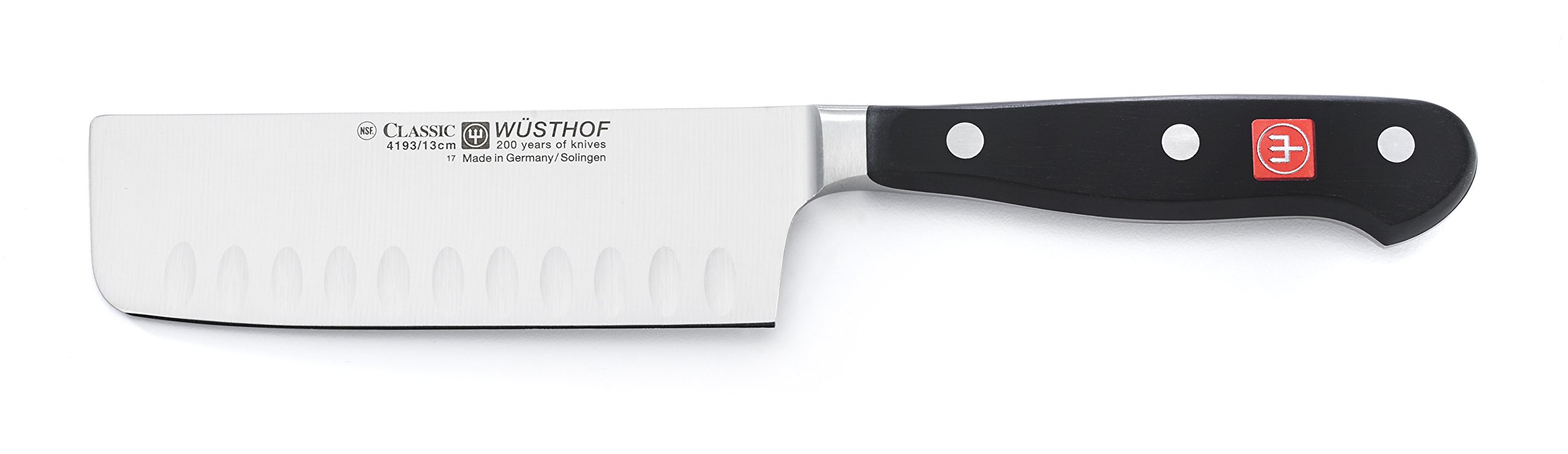 Wusthof Classic Offset Deli Knife, 8-Inch, Black, Stainless Steel