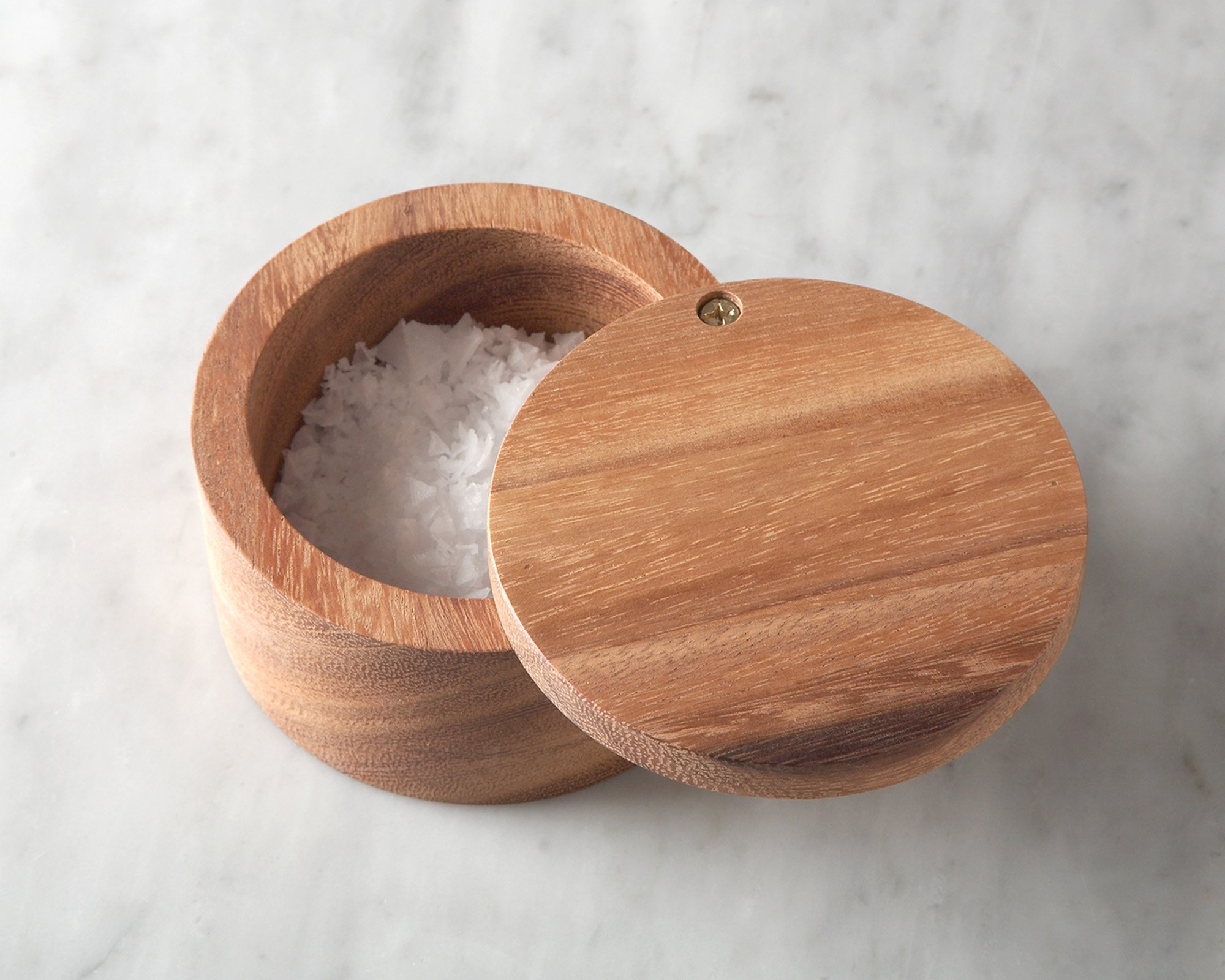 Ironwood Gourmet 28221 Appalachian Salt Cellar, Acacia Wood