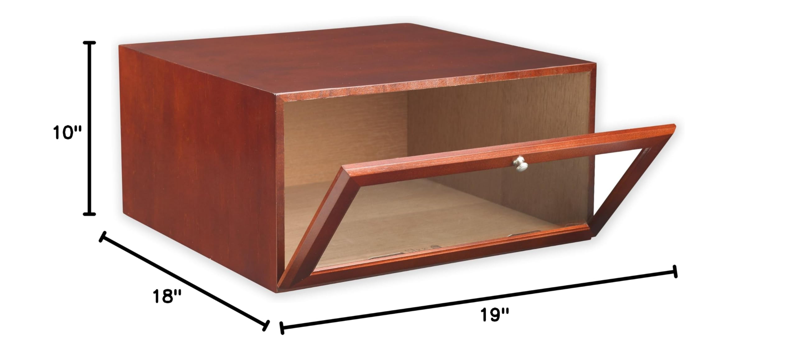 ShoeTrap Boot/Purse Storage Box, Cherry