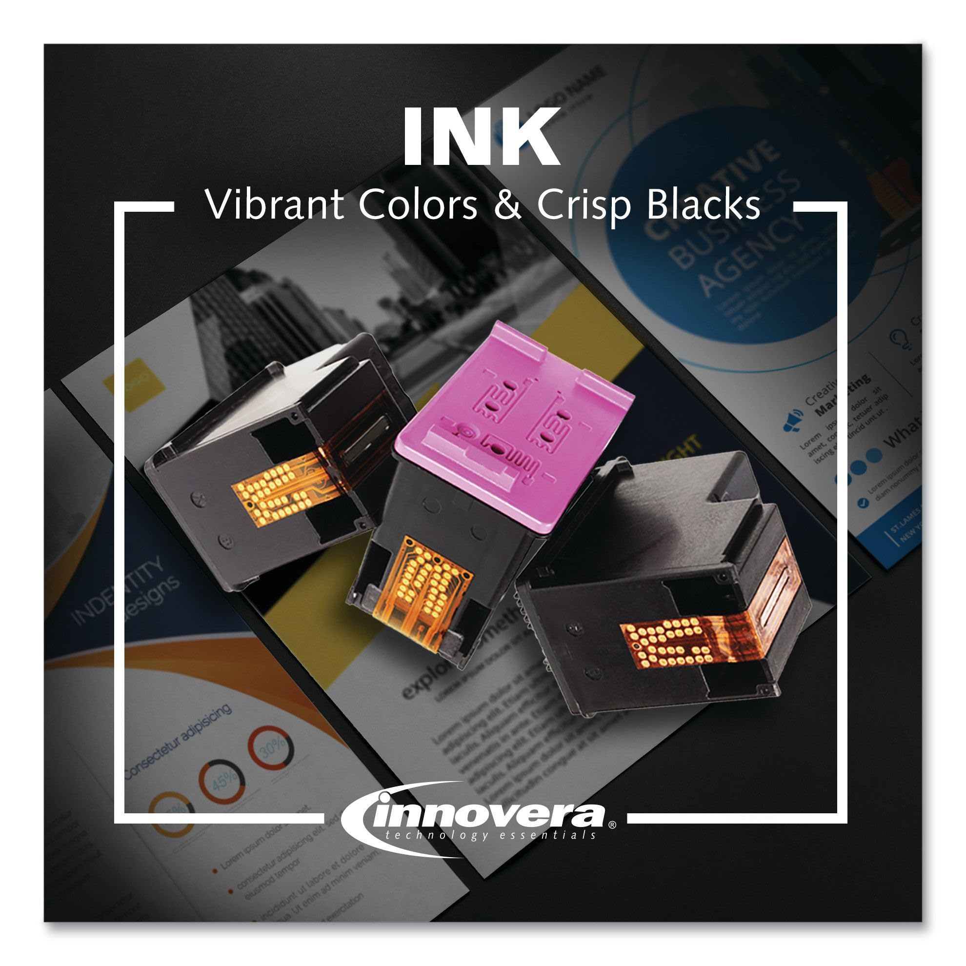 Innovera IVR7970 Compatible 800-Page Yield Postage Meter Ink for Pitney Bowes 797-0 (7970) - Red