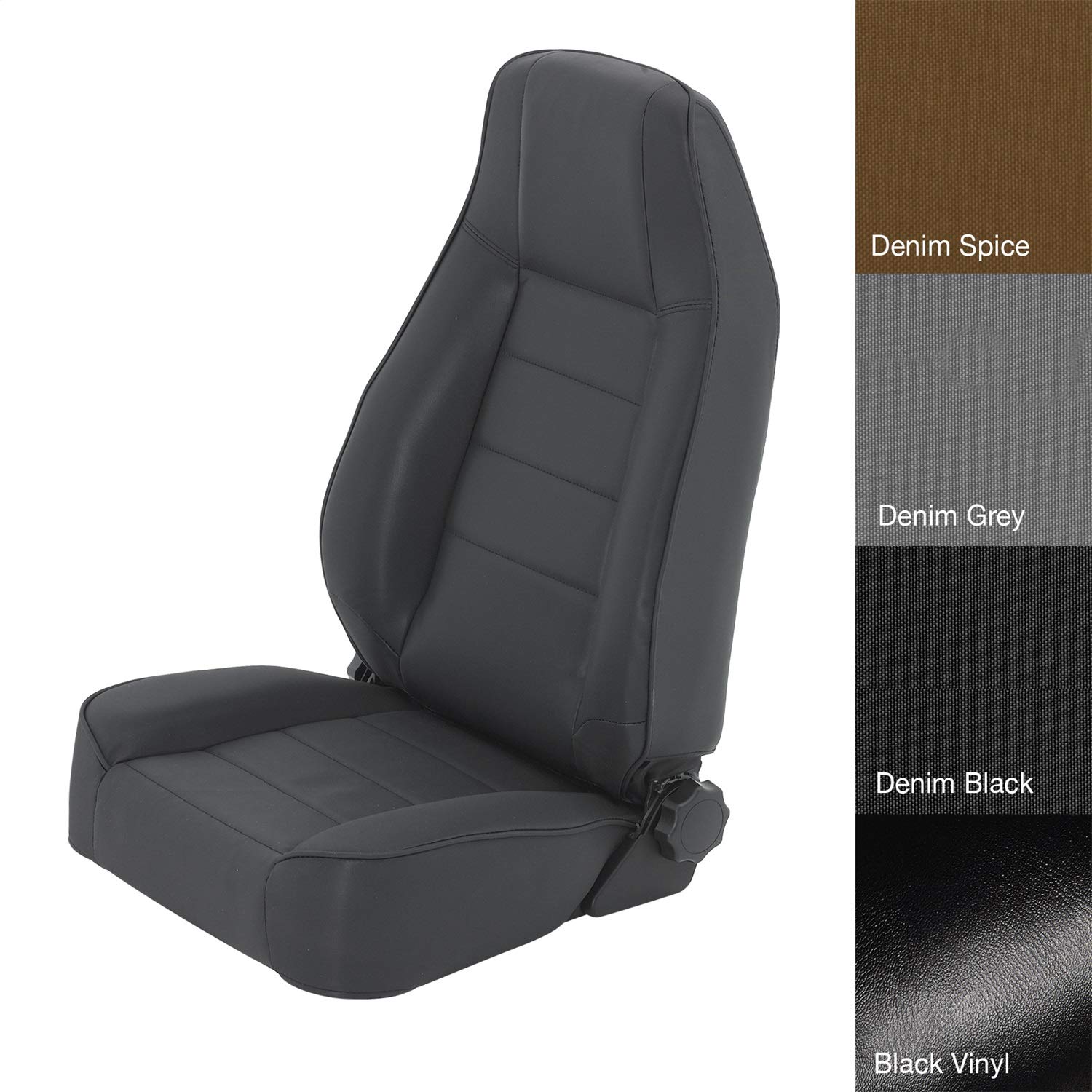 Smittybilt Factory-Style Recliner (Denim Black) - 45015