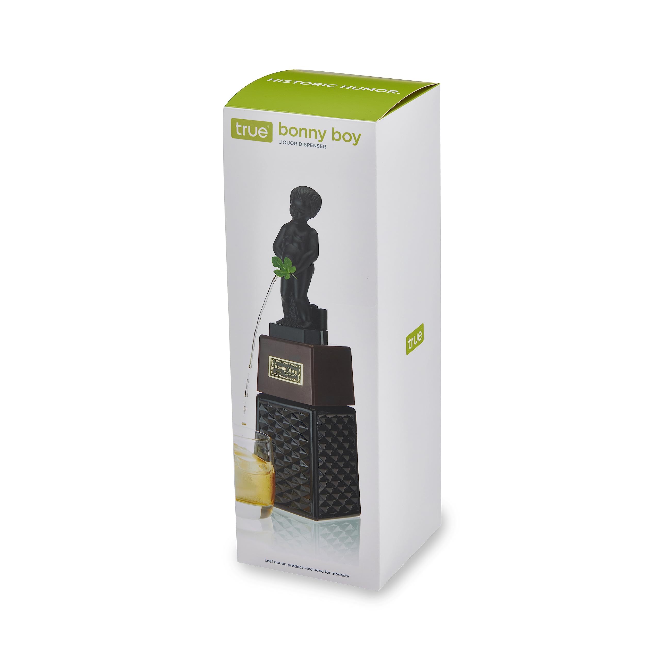 True Bonny Boy Liquor Gag Gifts, 16 oz Beverage, Wine, Beer, Whiskey, Vodka, Gin, Drink Dispenser