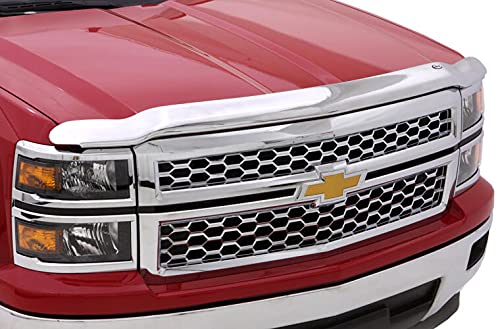 Auto Ventshade [AVS] Hood/Bug Shield for 2007 - 2013 Toyota Tundra, 2008 - 2020 Sequoia | Medium Profile - Chrome, 1 pc. | 680544