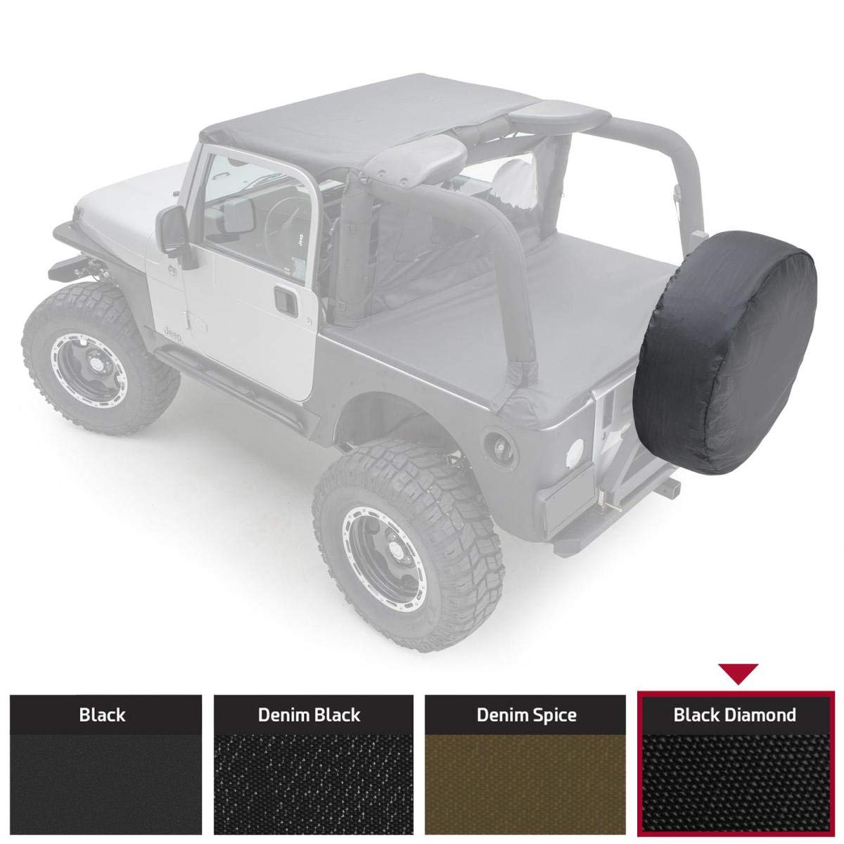 Smittybilt 30-32 Spare Tire Cover