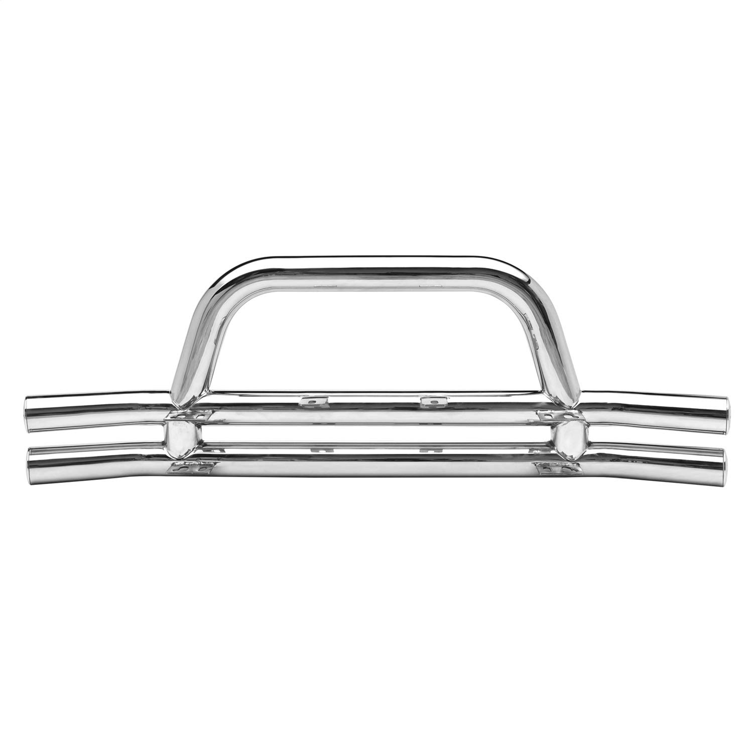 Smittybilt Front Bumper with Hoop (Stainless Steel) - JB44-FS