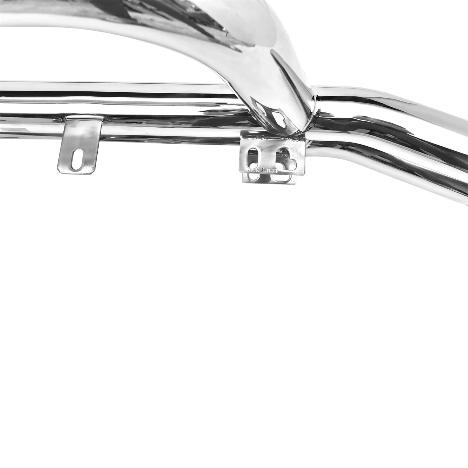 Smittybilt Front Bumper with Hoop (Stainless Steel) - JB44-FS