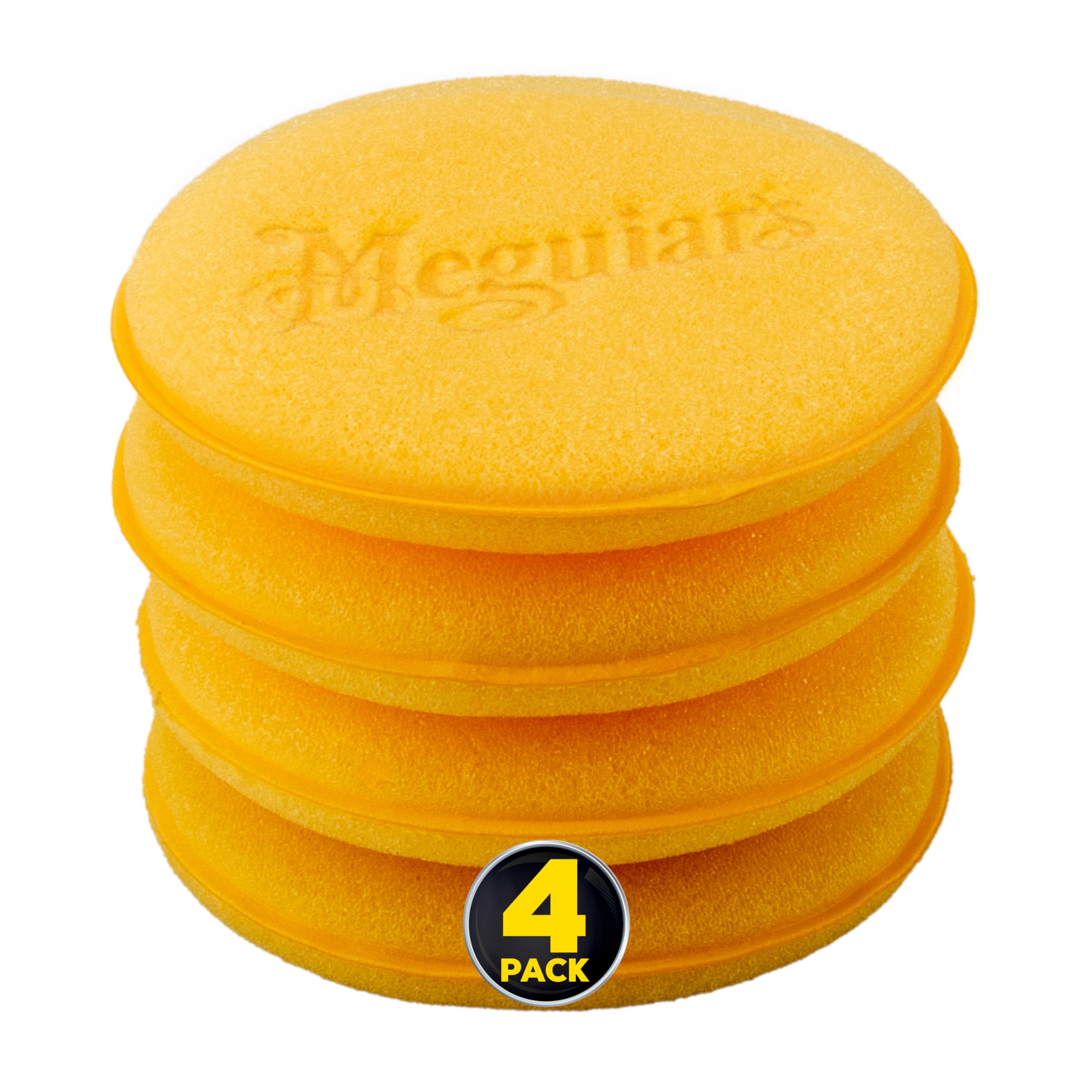 Meguiar's W0004 Supreme Shine 4" Foam Applicator Pads - 4 Pack