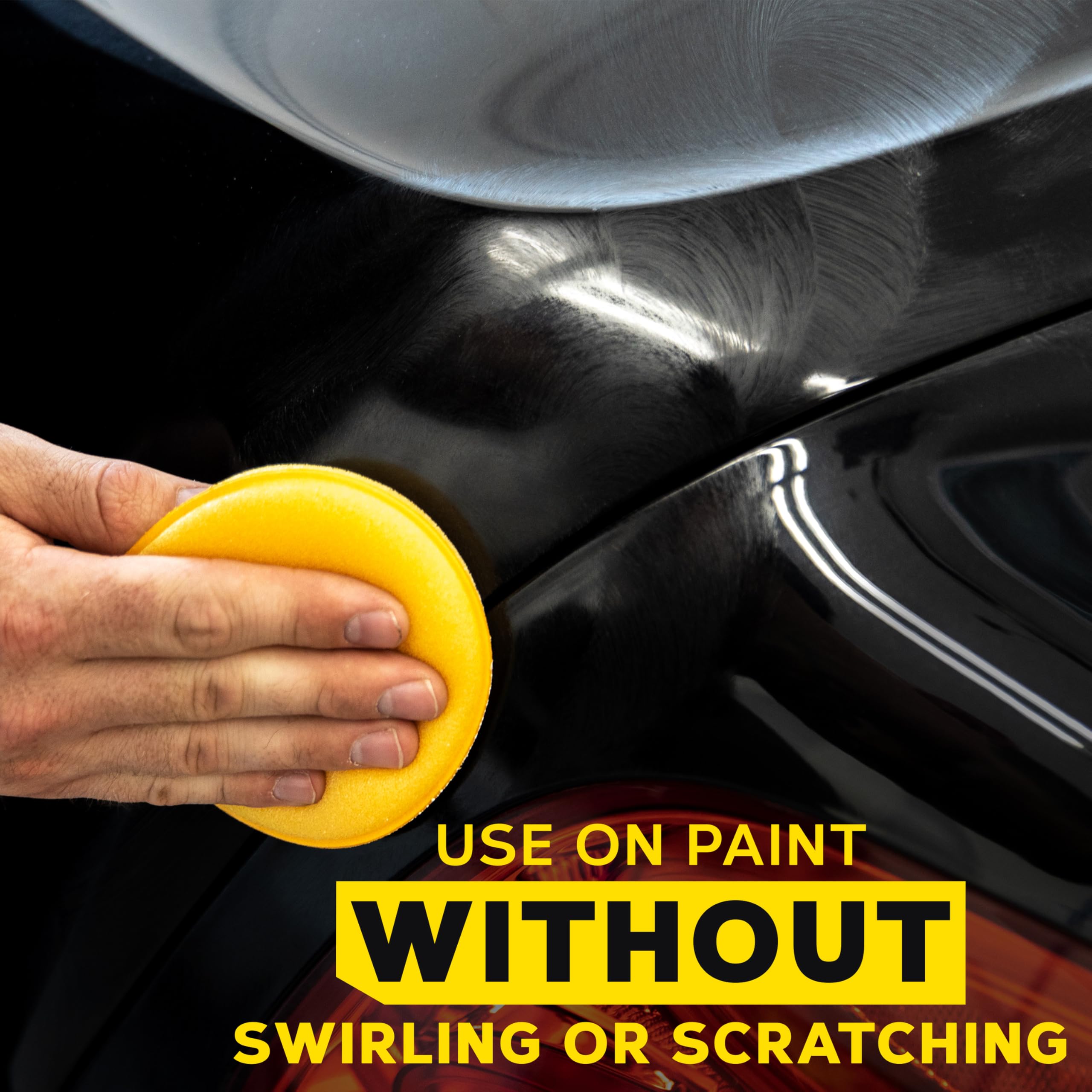 Meguiar's W0004 Supreme Shine 4" Foam Applicator Pads - 4 Pack
