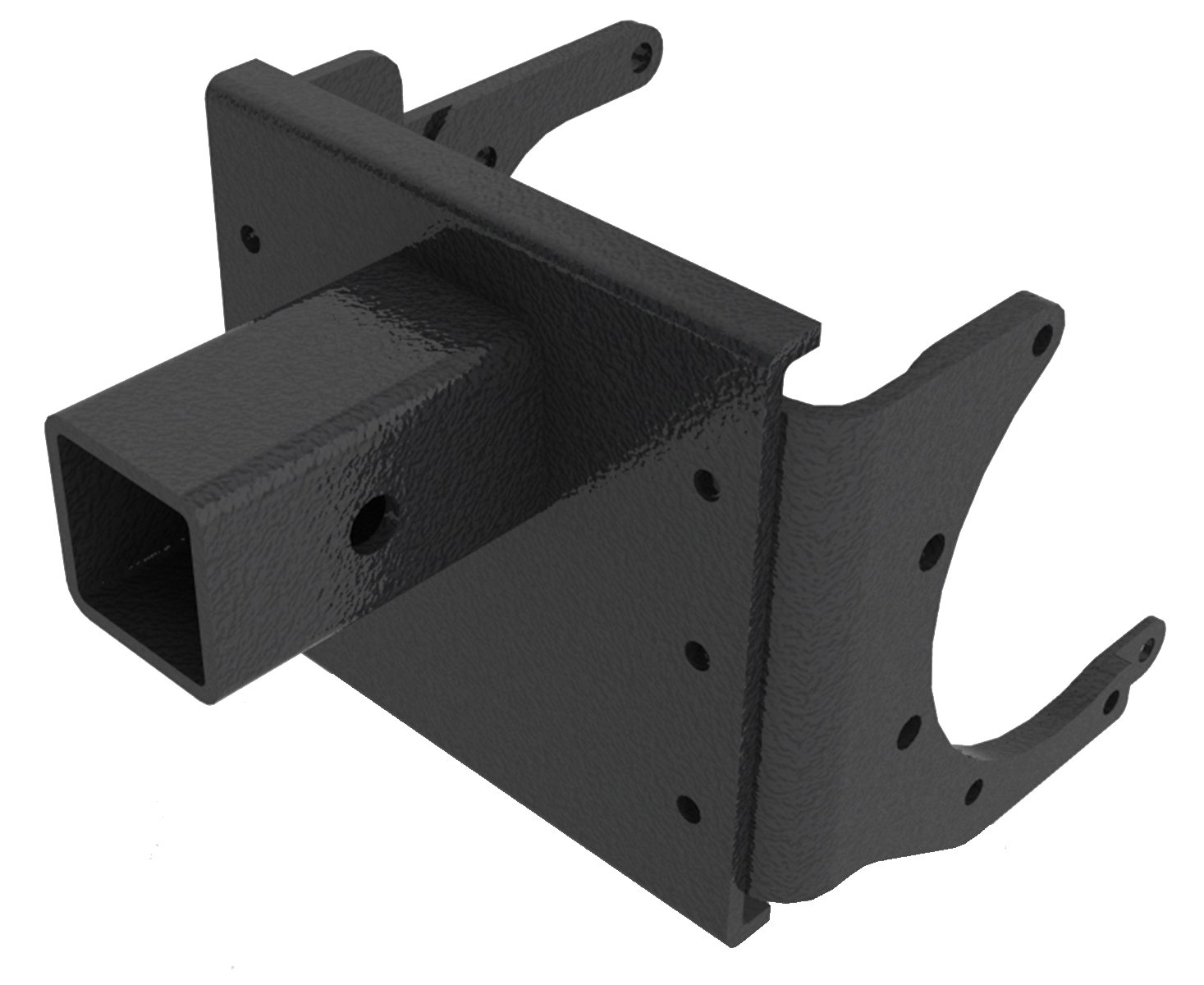 Kolpin 2" Receiver Hitch for Kawasaki - 85160, Black
