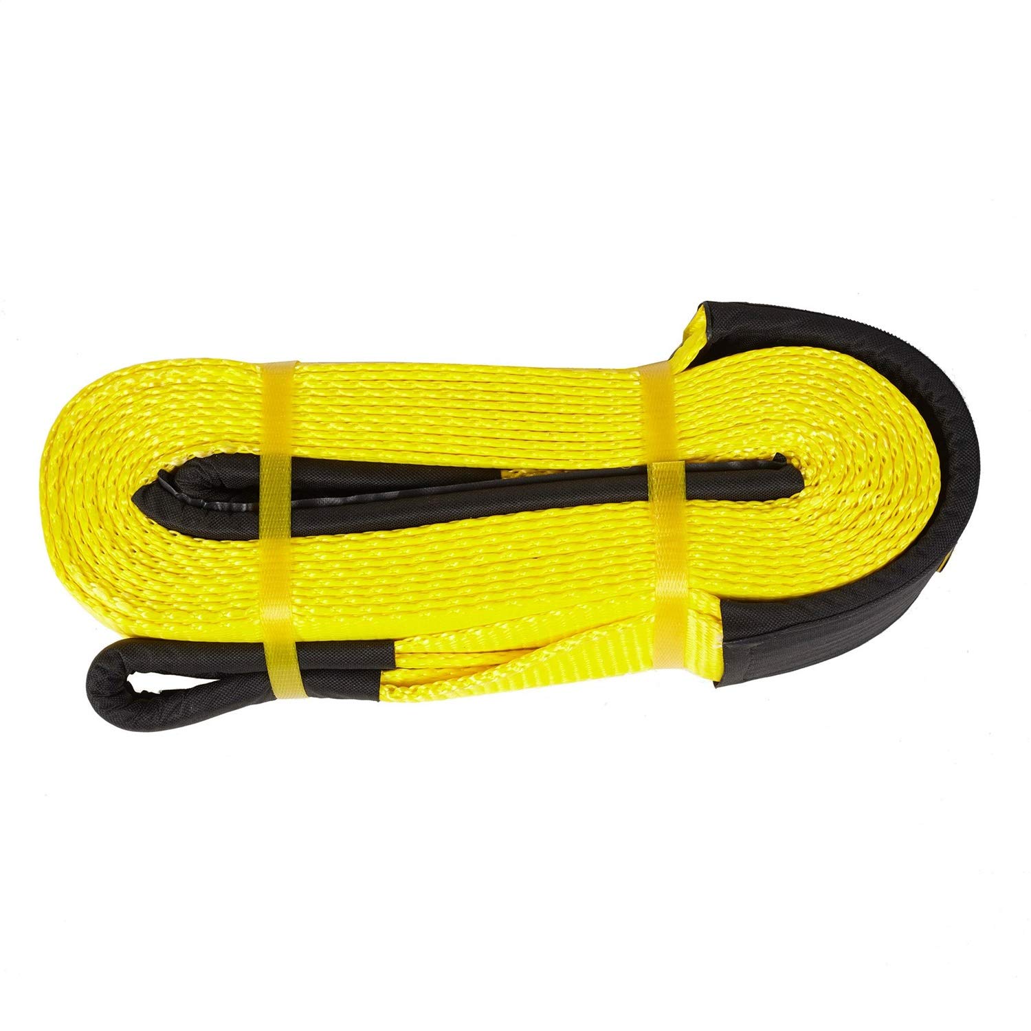 Smittybilt 3-inch x 30-feet Tow Strap (Yellow) - CC330