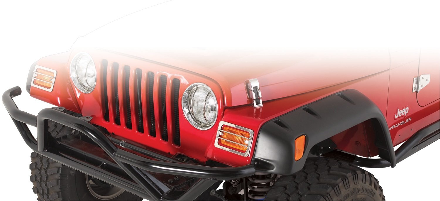 Smittybilt TJ Wrangler 6 Fender Flares (Paintable) - 17190"