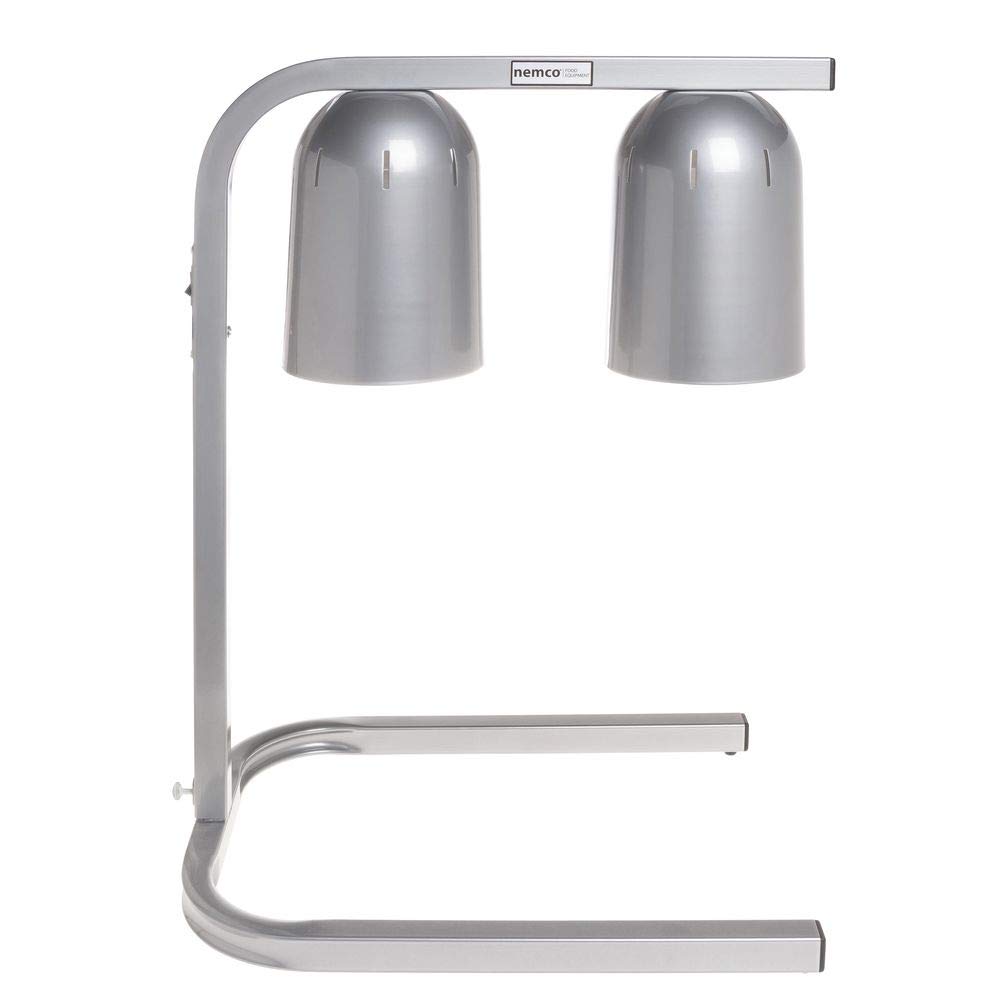 Nemco Two Bulb Freestanding Heat Lamp - 120V