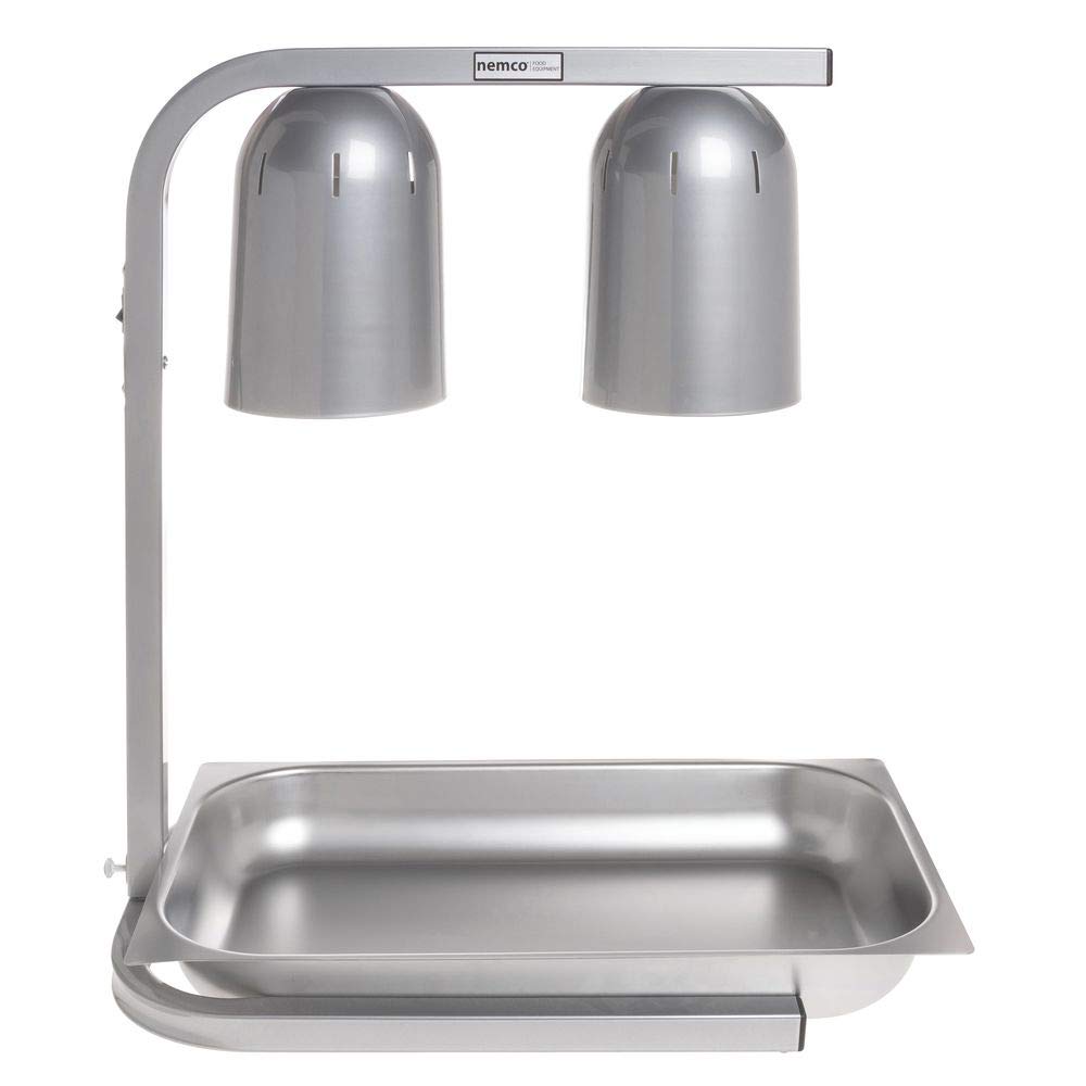 Nemco Two Bulb Freestanding Heat Lamp - 120V