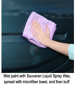 Pinnacle Natural Brilliance PIN-375 Souveran Liquid Spray Wax, 16 fl. oz.