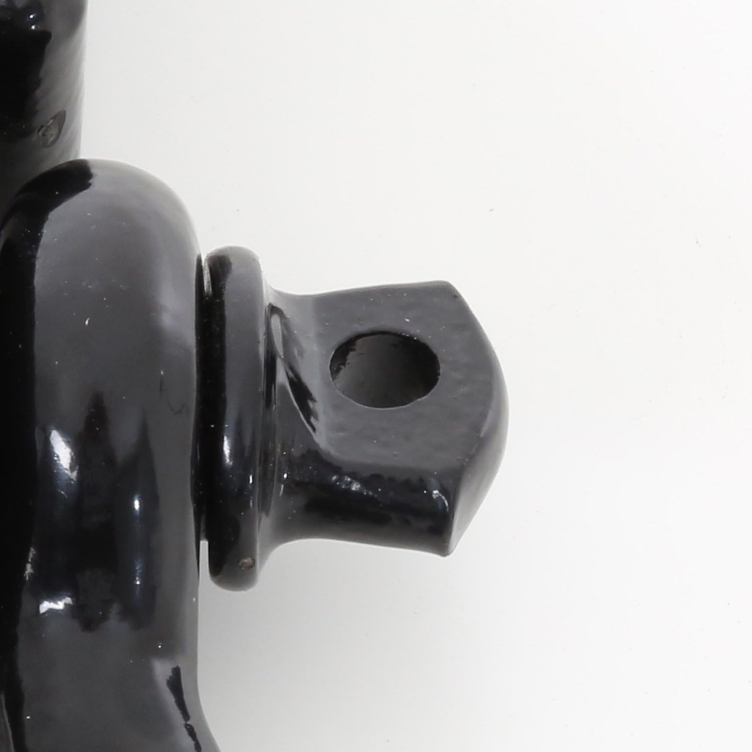 Smittybilt Black Powdercoated 2 inch Receiver Mounted D-Ring Shackle 29312B