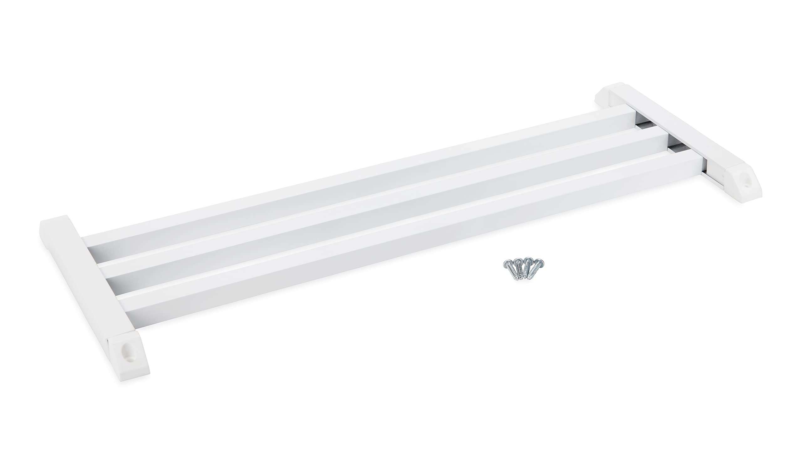 Camco RV Screen Door Push Bar | Adjustable from 20 to 32-inches | Adds Strength and Stability to RV Screen Door | (43977)