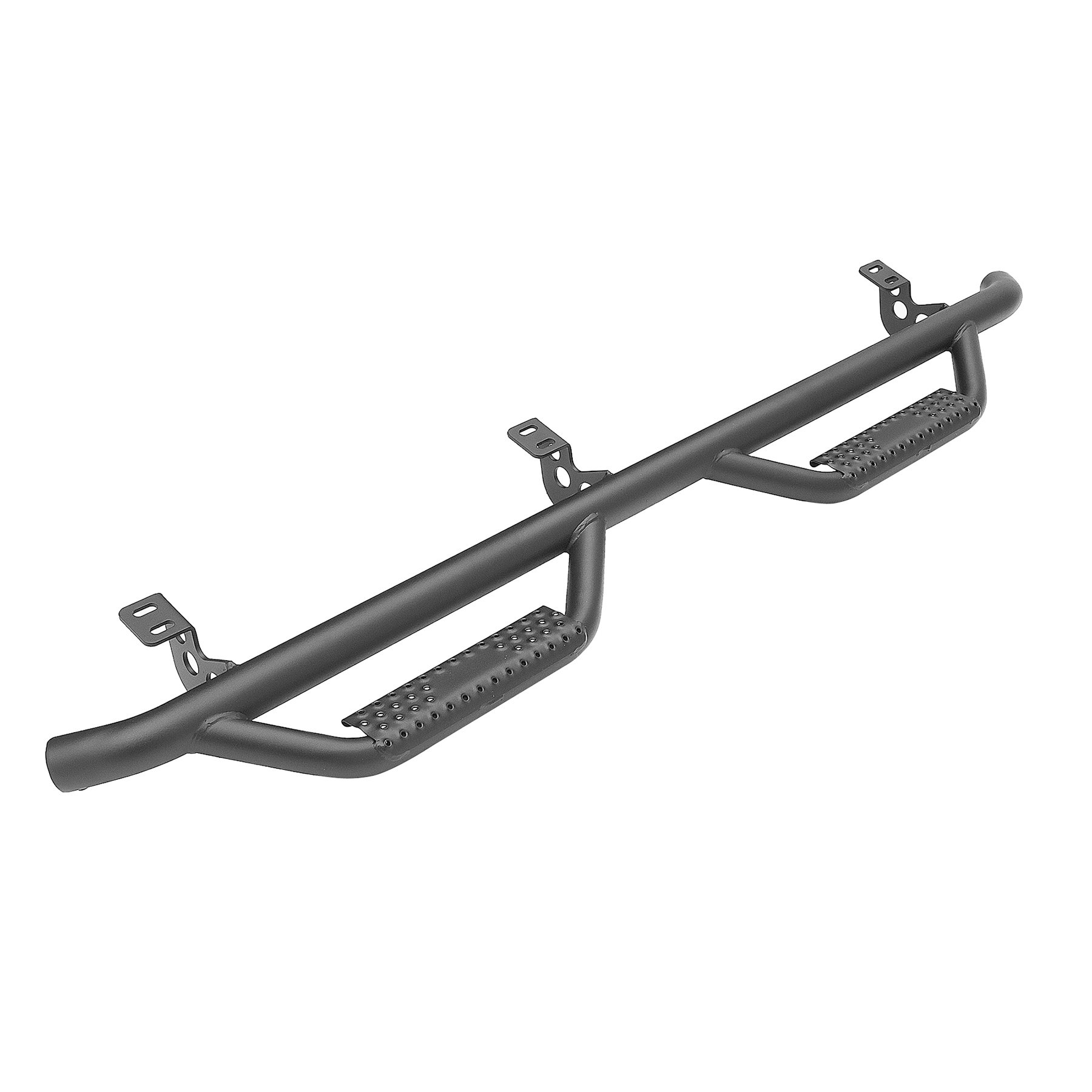 Smittybilt Wheel to Wheel Nerf Steps with Cleated Steps (Black) - T0654FJ