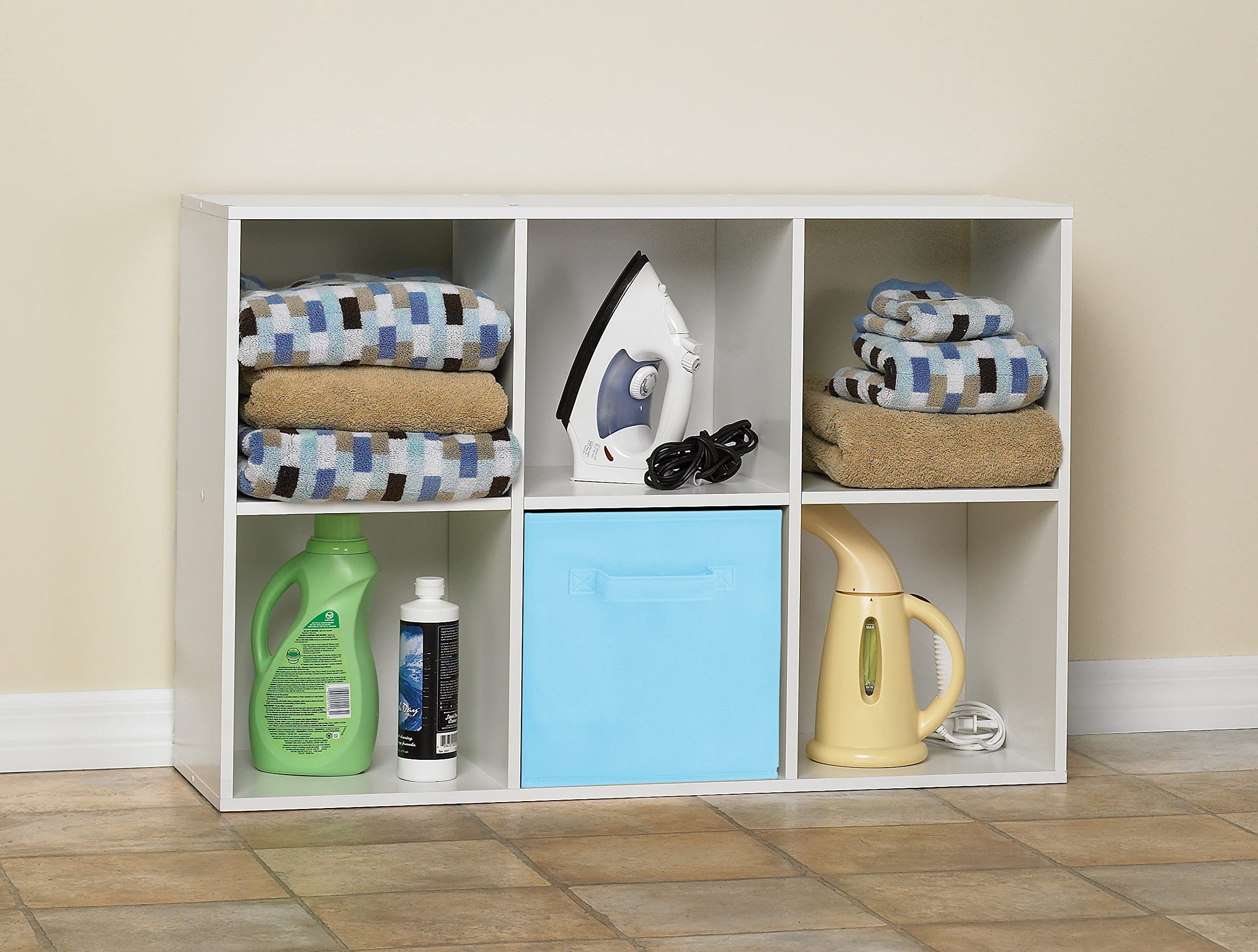 ClosetMaid 8996 Cubeicals Organizer, 6-Cube, White