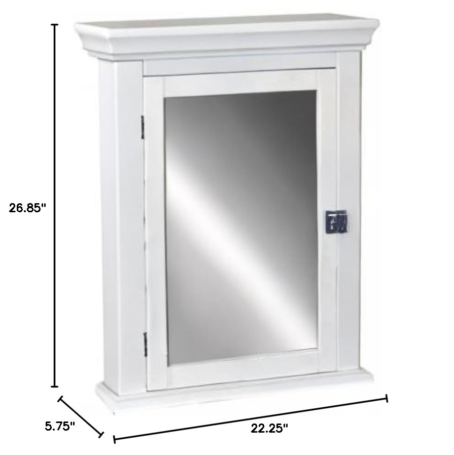 Zenith MC10WW, Early American Medicine Cabinet, White