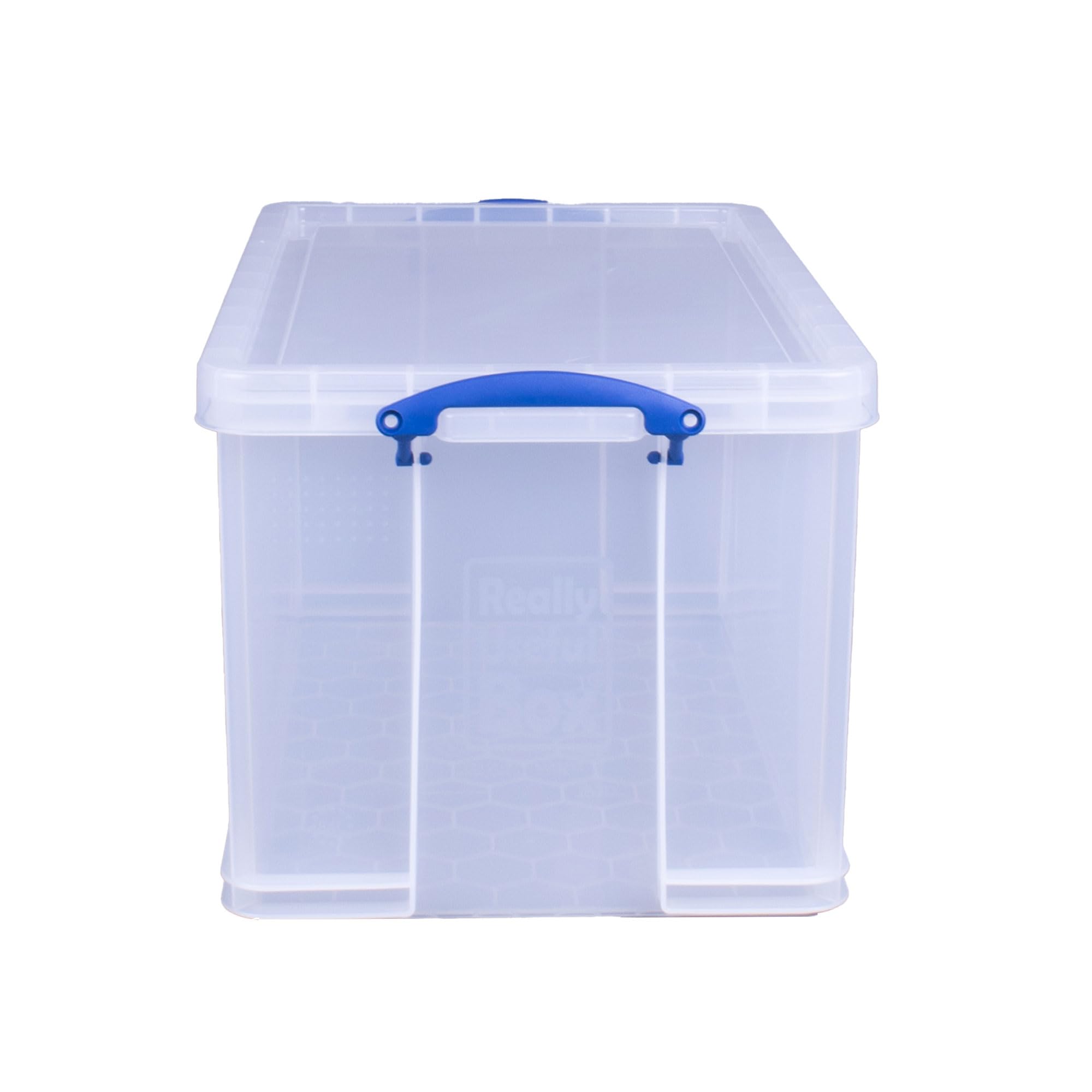 REALLY USEFUL 84 LITRE BOX WITH LID CLR
