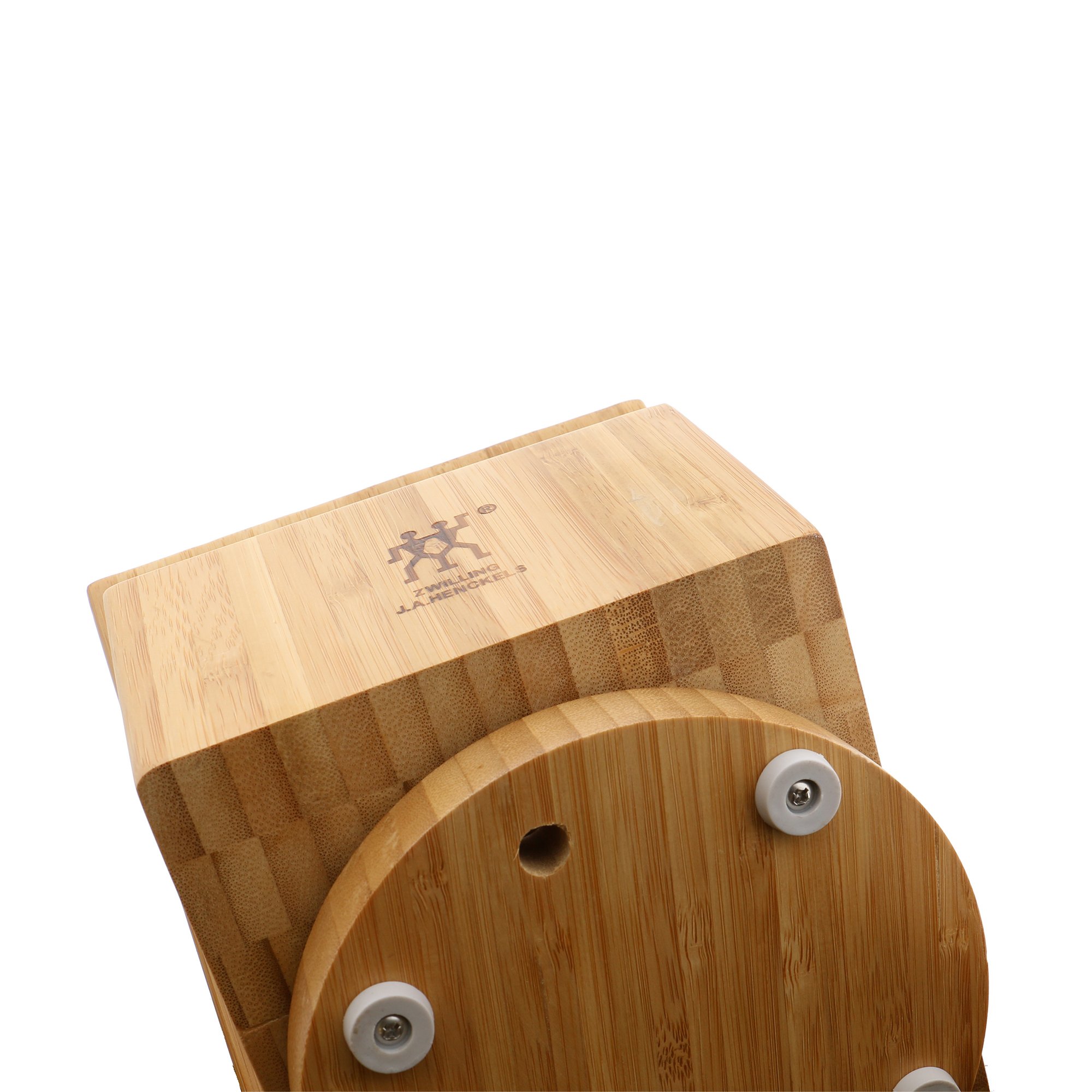 Zwilling J.A. Henckels 26-Slot Bamboo Swivel Knife Block