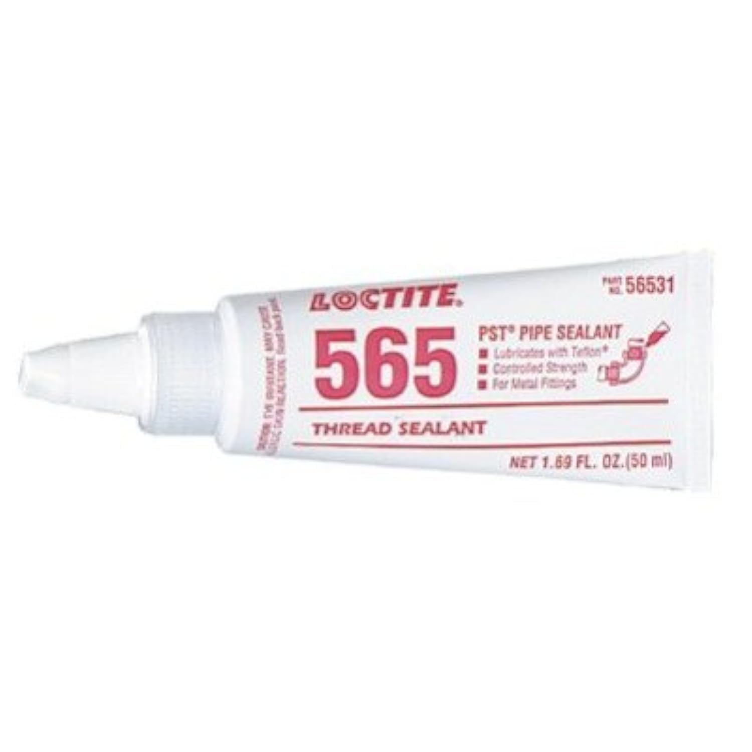 Loctite PST Strength 565 Thread Sealant, 50ml, White (1 Each)