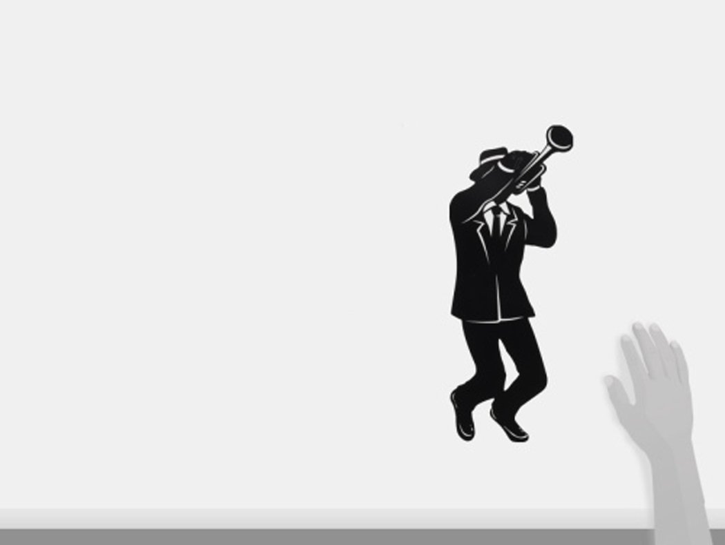 Jazz Trio Silhouettes (3/Pkg)
