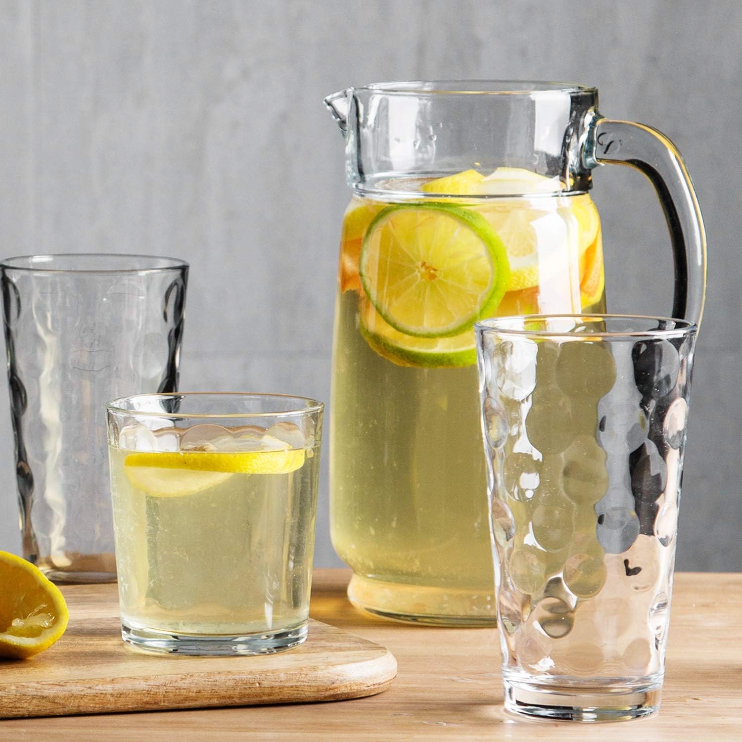 Home Essentials 12-Piece Galaxy Glassware Set