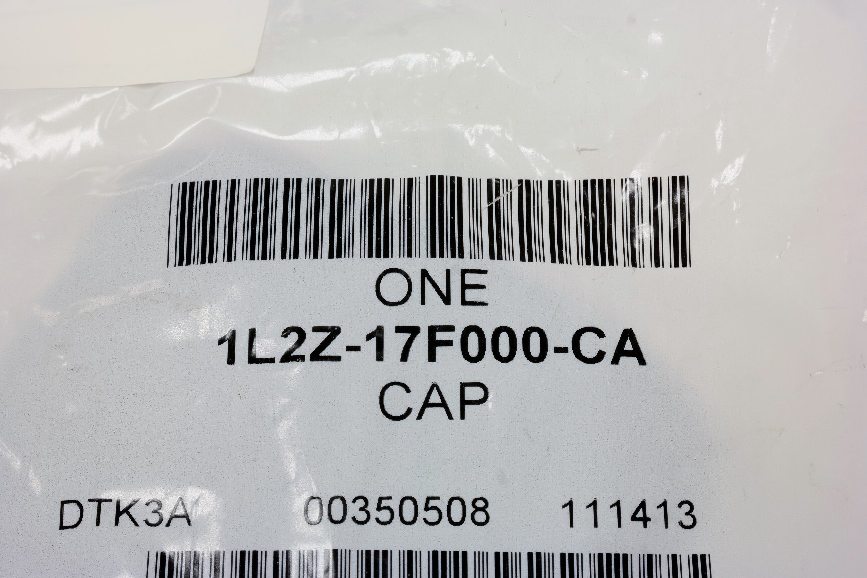 Ford 1L2Z-17F000-CA Genuine Trailer Hitch Receiver Cover Cap