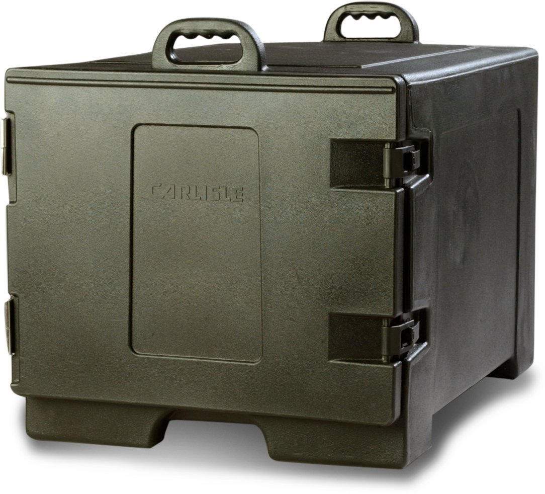 CFS TC1826N03 Cateraide Polyethylene Sheet Pan and Tray Carrier, 28-3/4" Length x 21" Width x 22.12" Height, Black