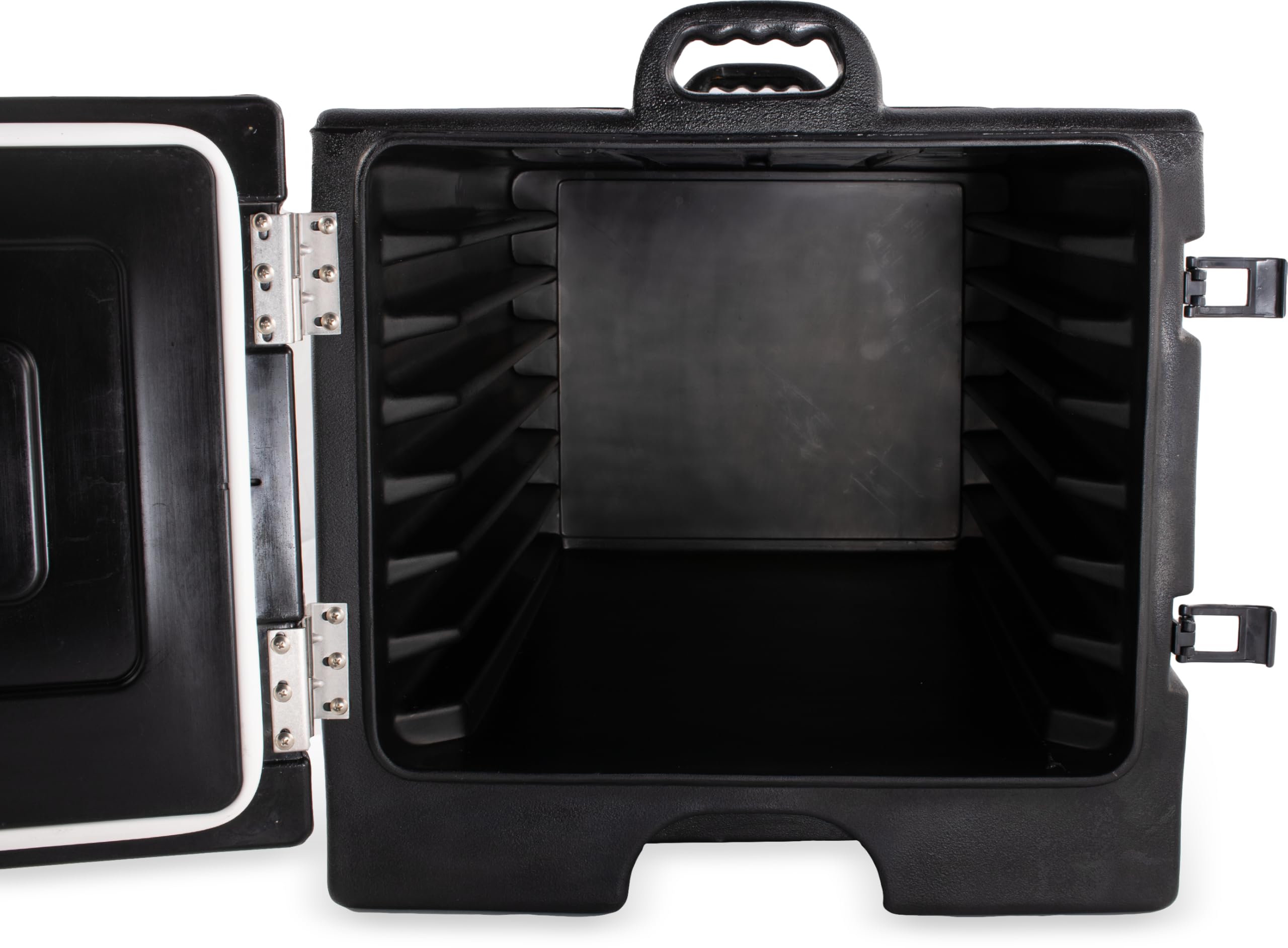 CFS TC1826N03 Cateraide Polyethylene Sheet Pan and Tray Carrier, 28-3/4" Length x 21" Width x 22.12" Height, Black