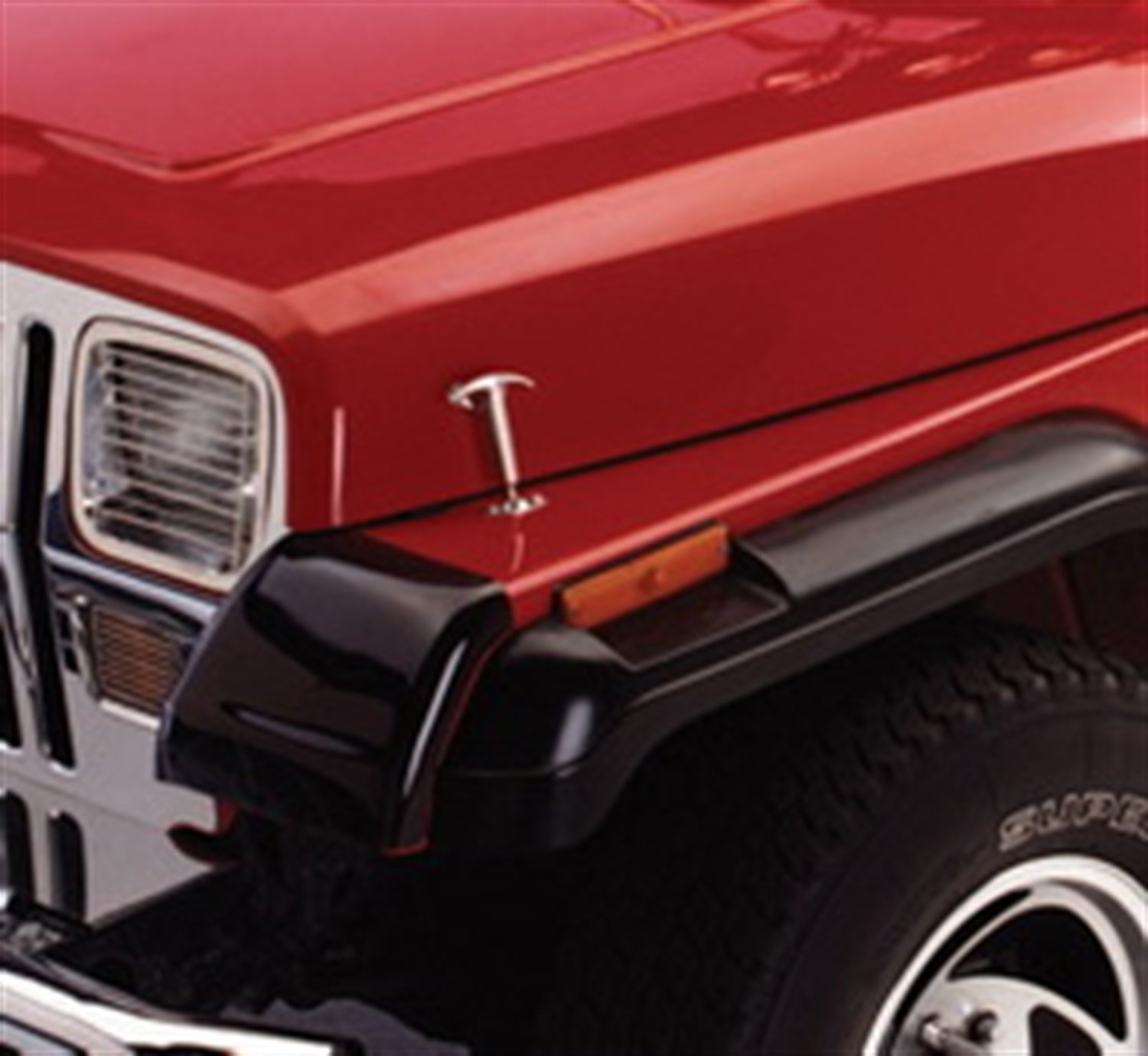 Smittybilt Hood Catch Set (Stainless Steel) - 7401