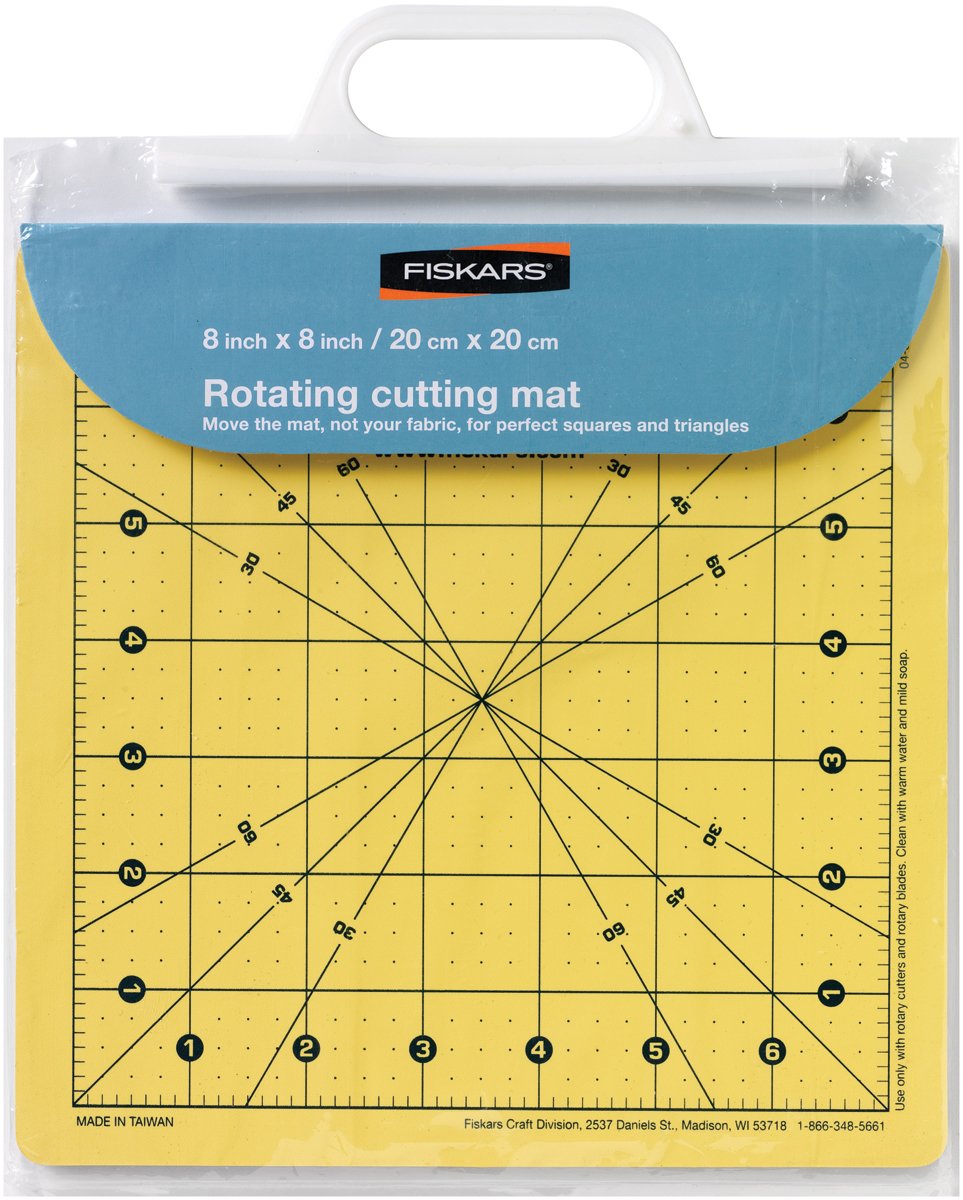 Fiskars 8x8 Inch Rotating Cutting Mat