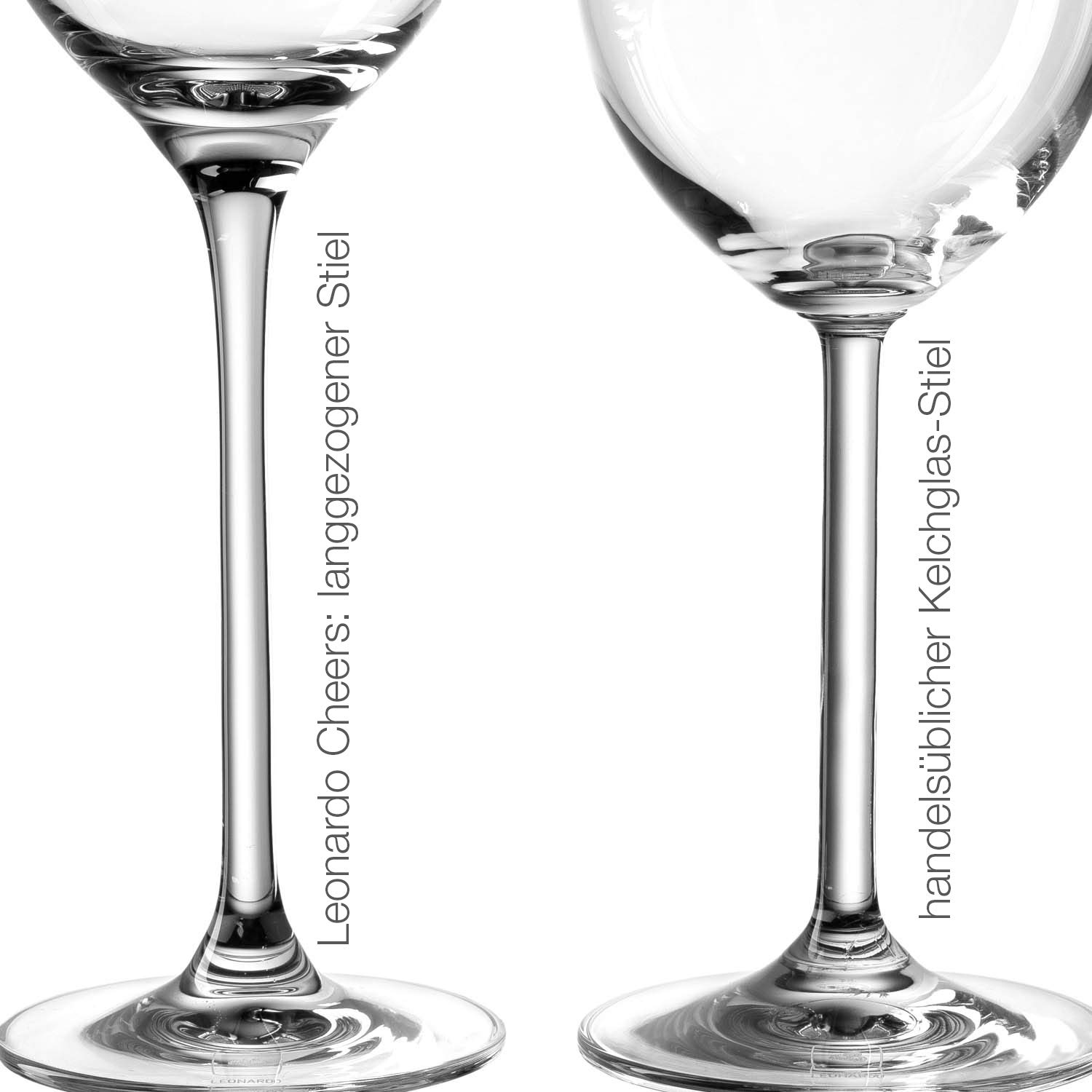 LEONARDO Whitewine Cheers Glass, Set of 6