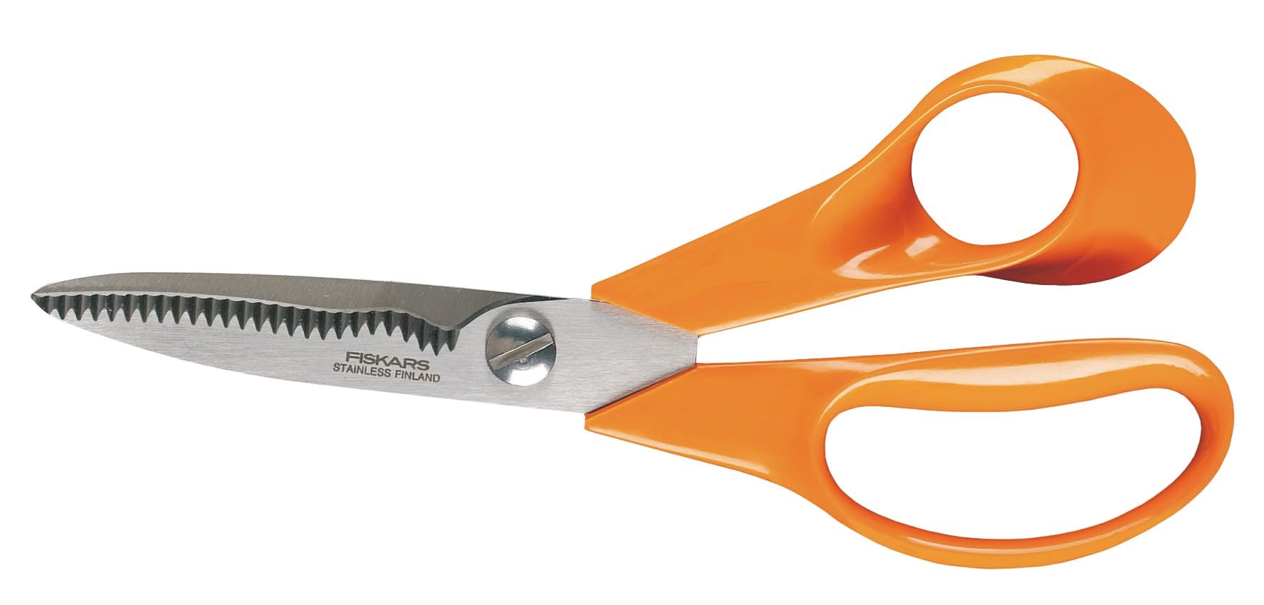 Fiskars Kitchen Scissors, Total Length: 18 cm, Quality Steel/Synthetic Material, Classic, 1000819