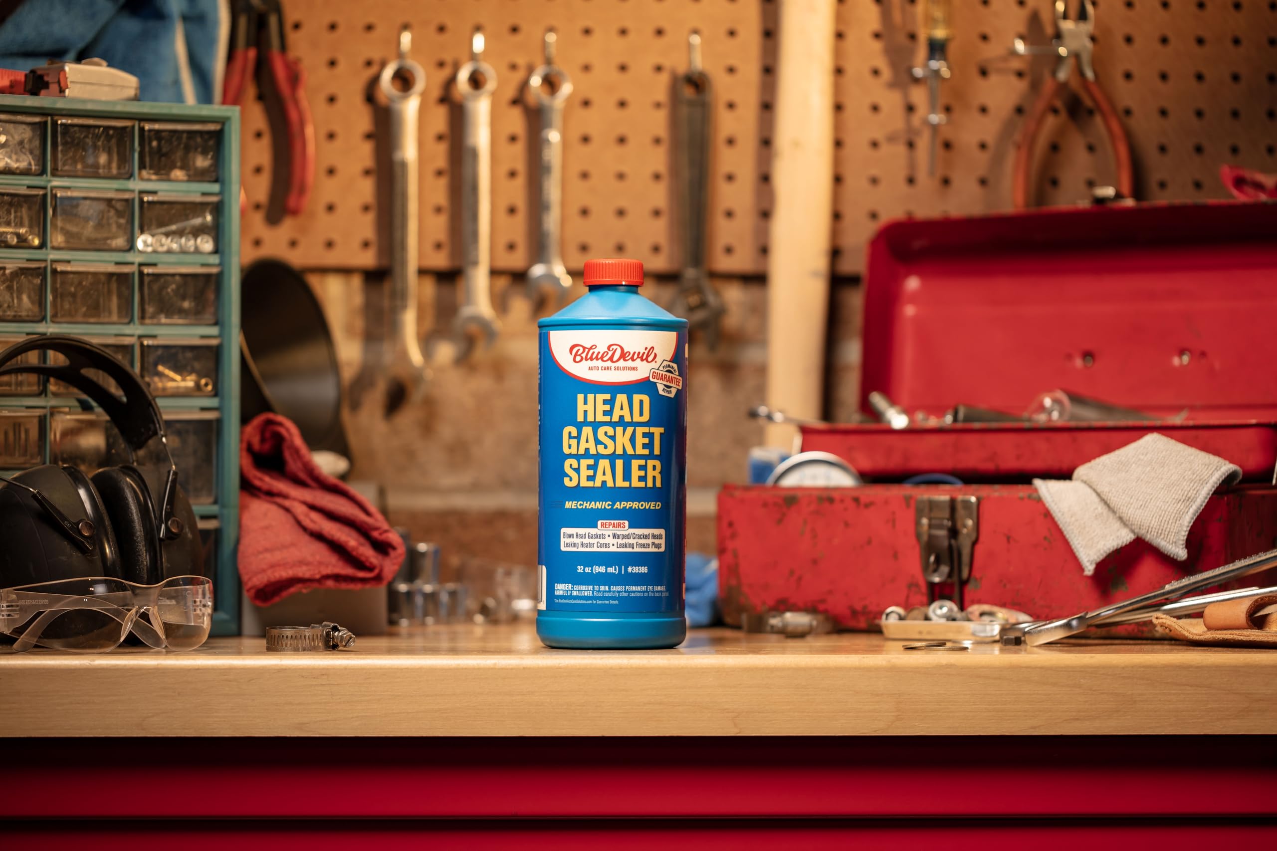 BlueDevil 38386 Head Gasket Sealer - 1 Quart