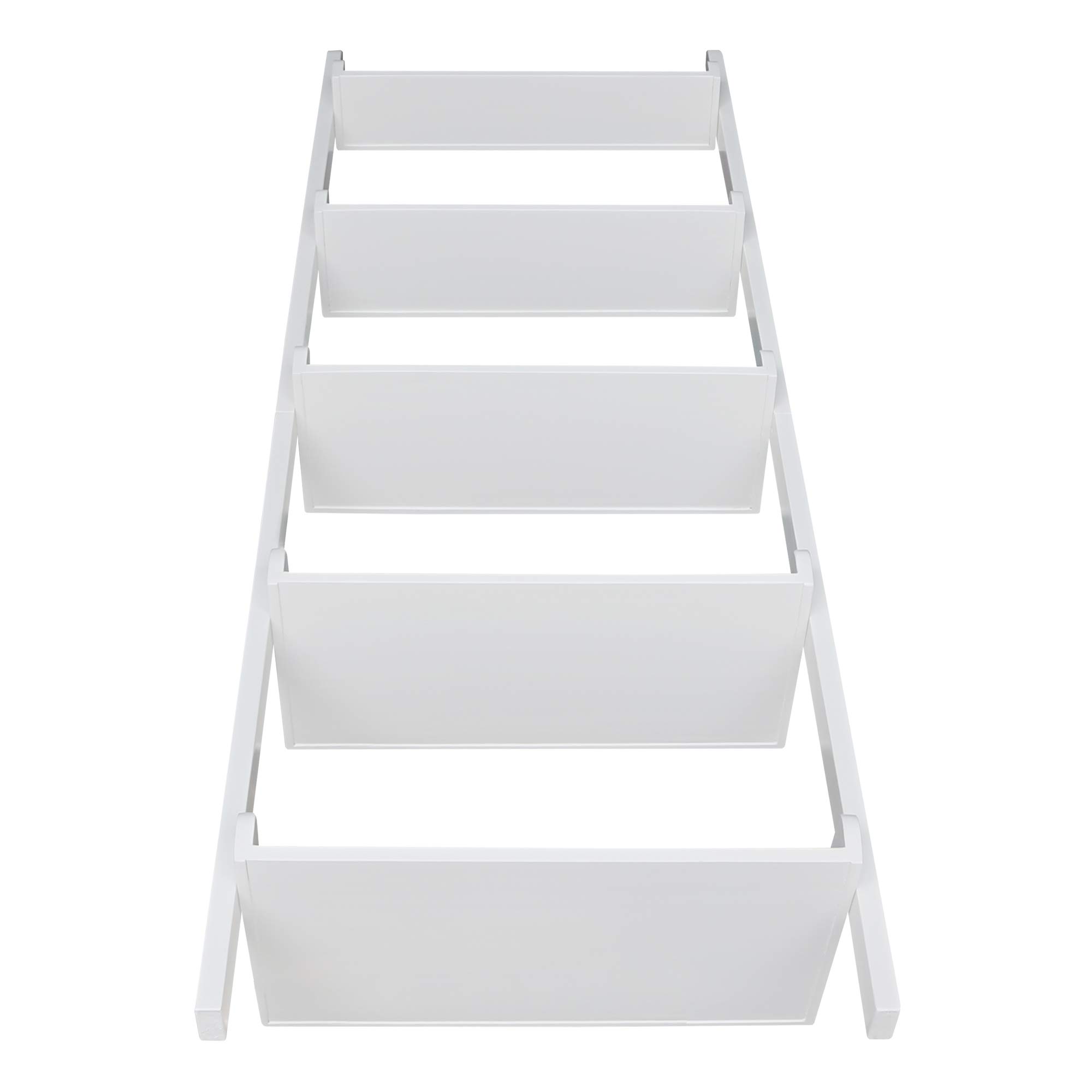 International Concepts 5 Tier Leaning Shelf, White