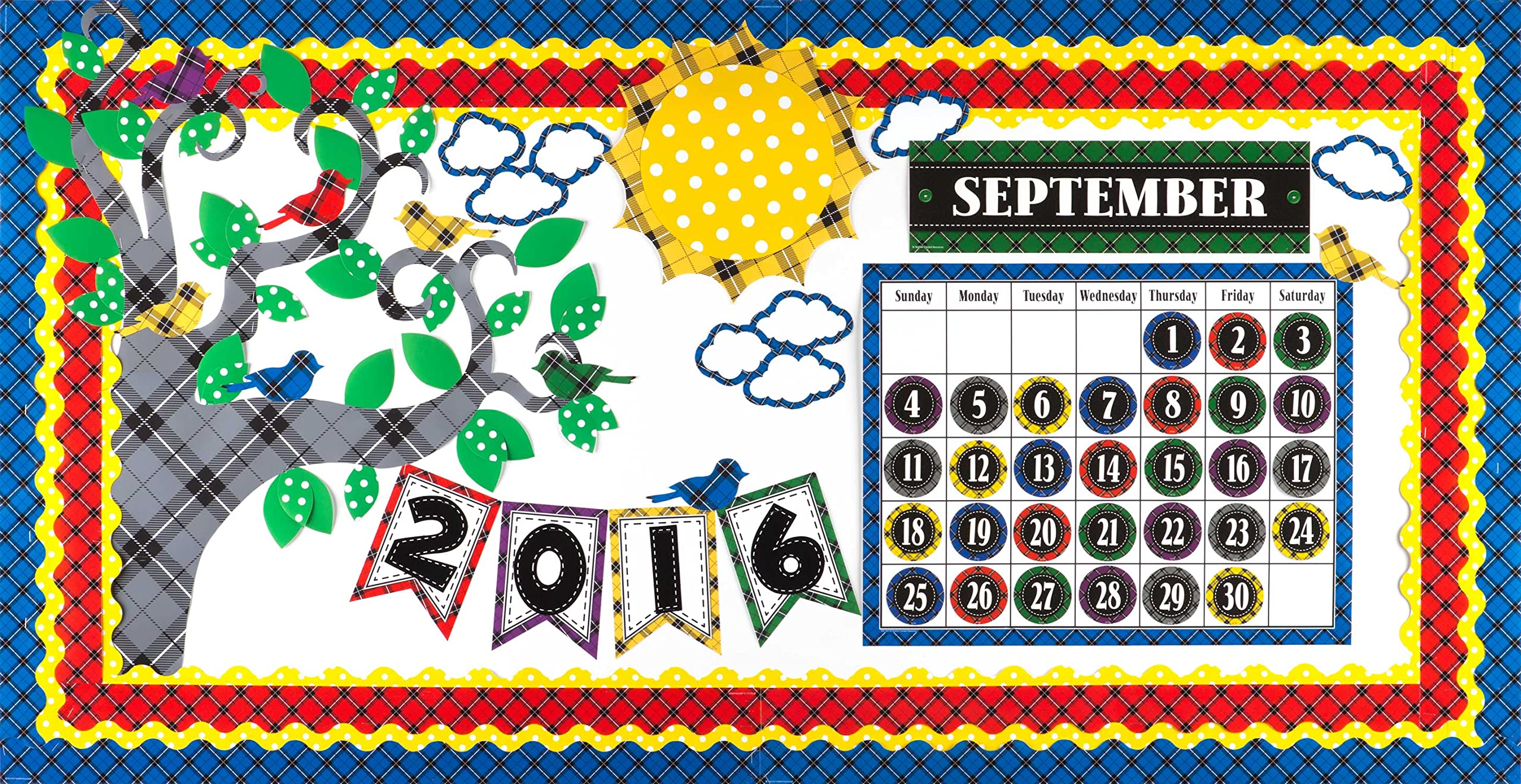 Teacher Created Resources Black Stitch 4" Fun Font Letters (TCR75150)