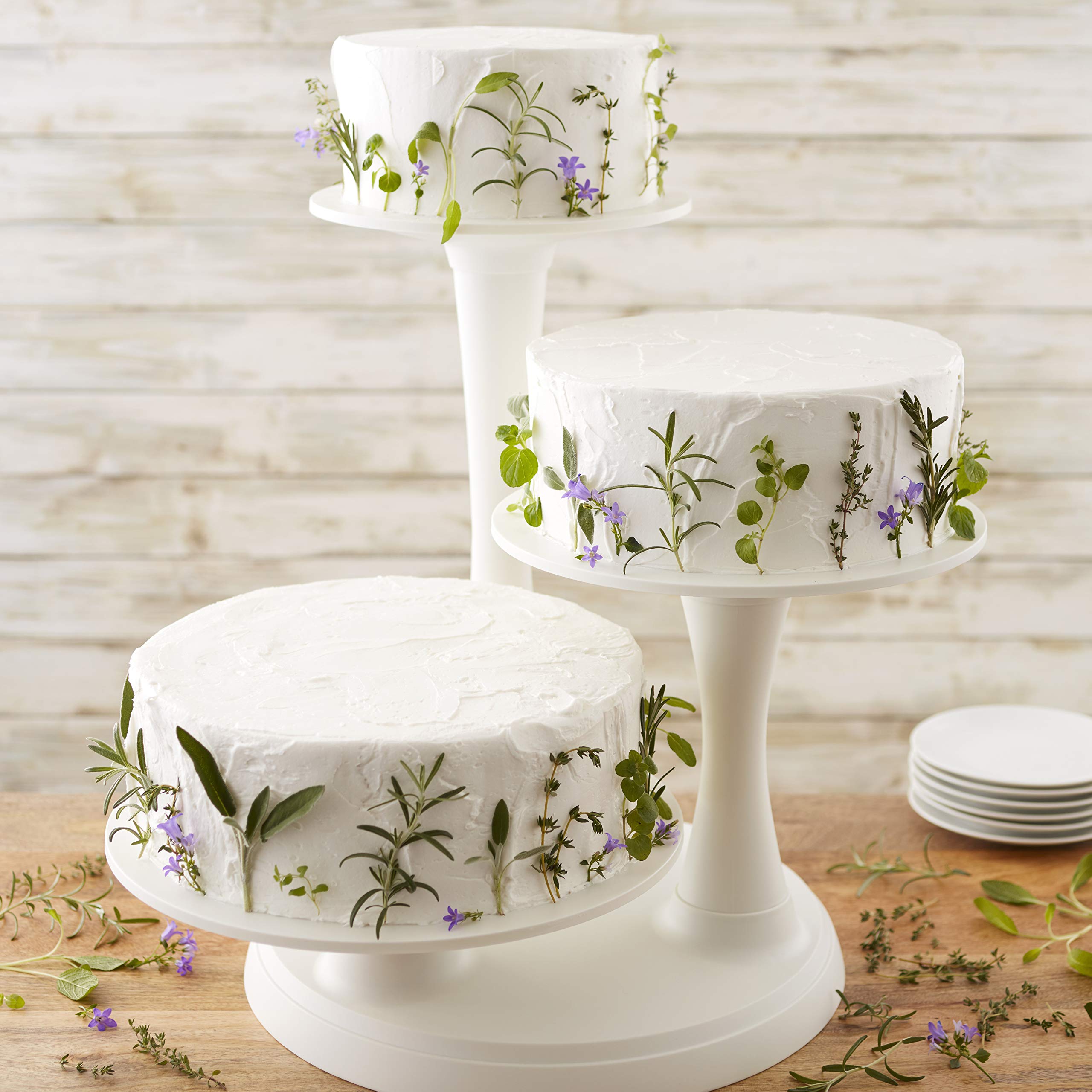 Wilton Pillar Style 3-Tier Cupcake, Dessert, and Cake Stand