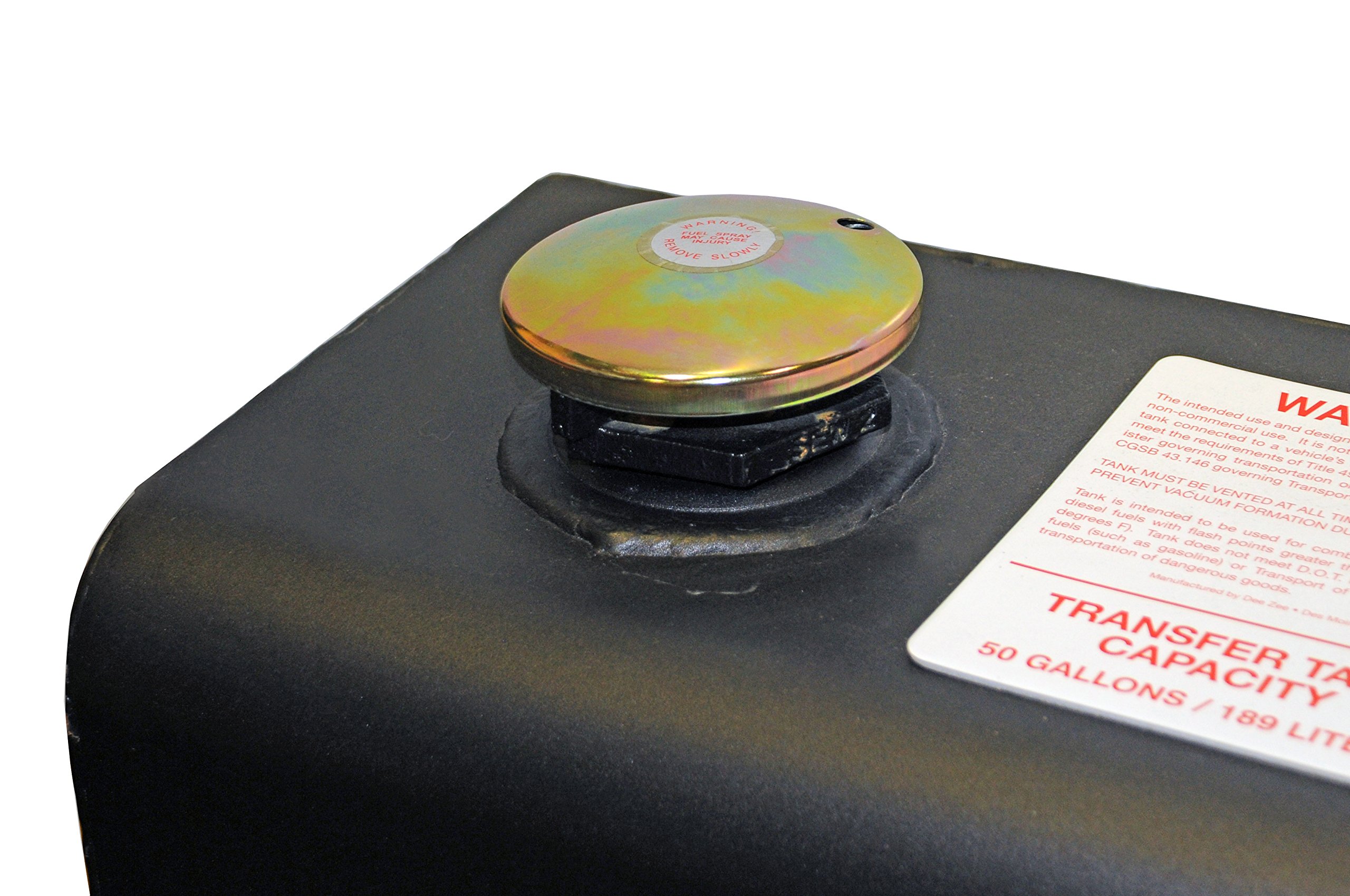 Dee Zee DZ91750SB (53 gallon) Square Transfer Tank - Black Steel