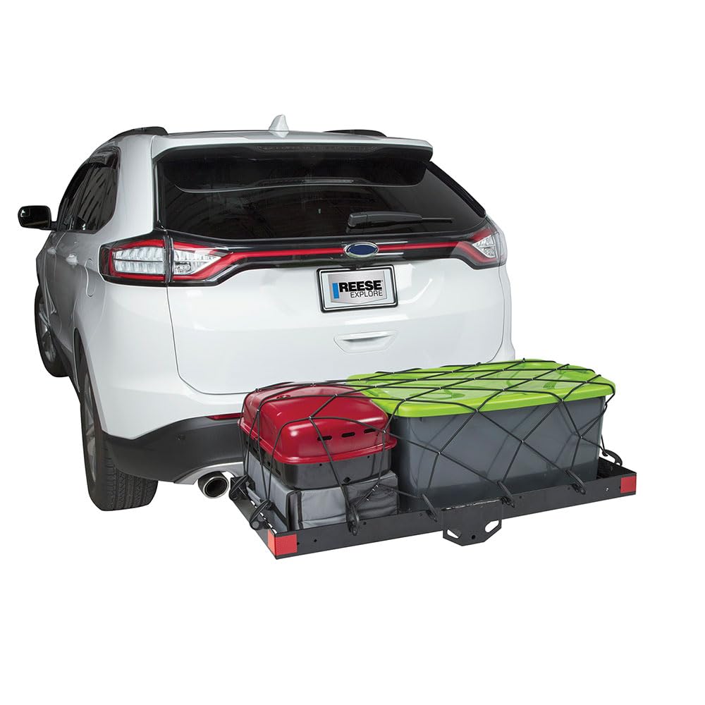 Pro Series 6502 StrongArm Hitch Mounted Folding Cargo Carrier for 2” Receivers , Black