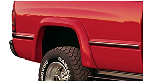 Bushwacker Extend-A-Fender Extended Rear Fender Flares | 2-Piece Set, Black, Smooth Finish | 50010-11 | Fits 1994-2001 Dodge Ram 1500; 1994-2002 Ram 2500, 3500 w/ 6.5' or 8' Bed