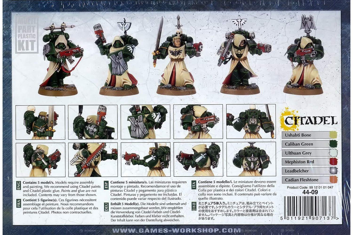 Games Workshop Dark Angels Veteran Space Marines Warhammer 40K