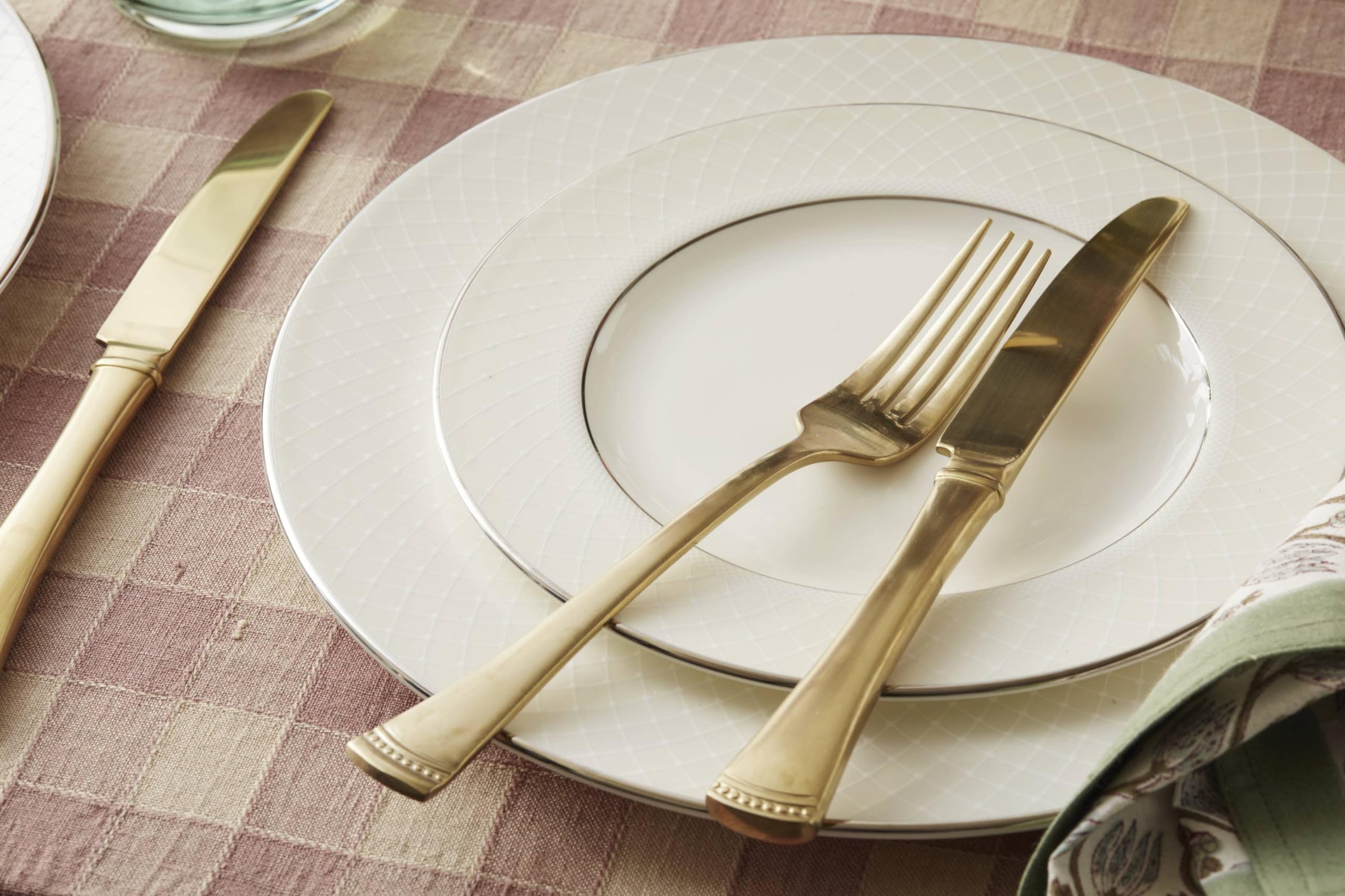 Lenox Venetian Lace 5 Piece Place Setting, 5-Piece Place Setting, Lenox Venetian Lace Fine Dinnerware